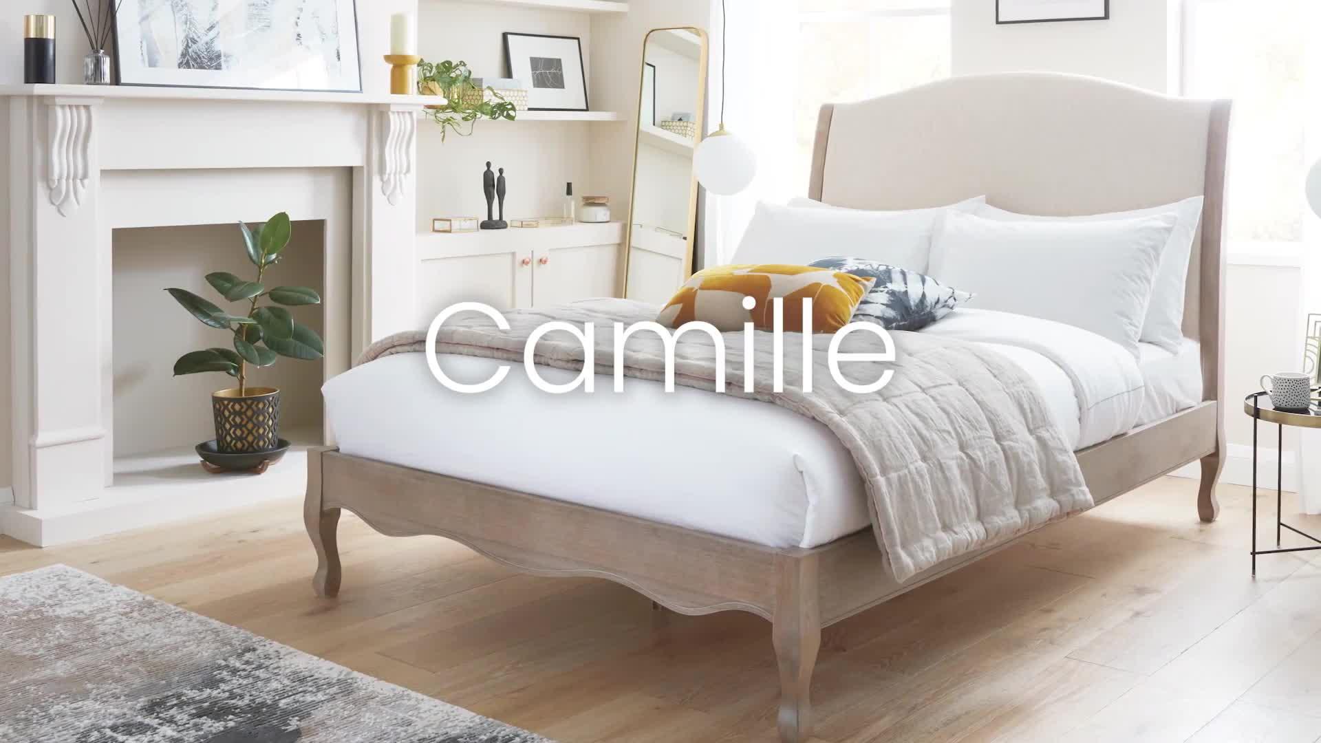 Camille 2 Drawer Bedside Table | DFS
