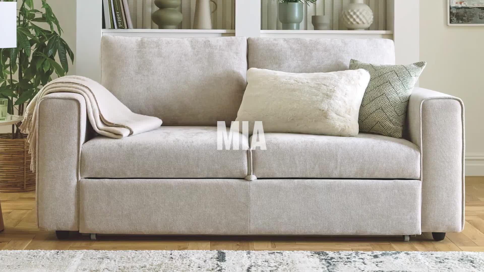 Mia 3 Seater Sofa With Extendable Footrest | DFS