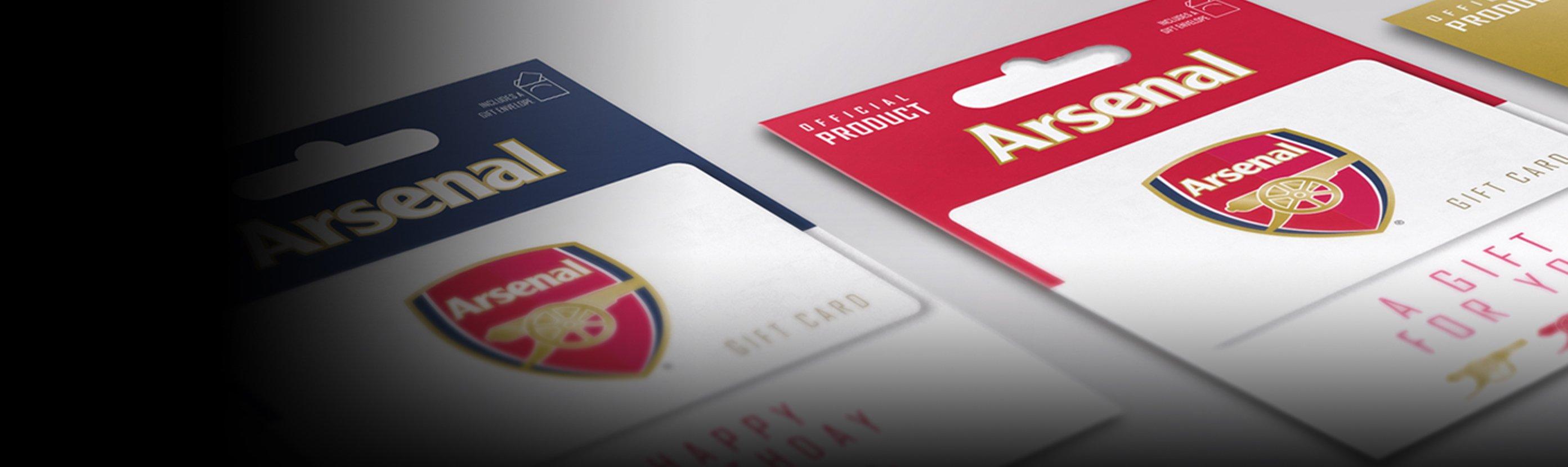 Arsenal Gift Cards | Official Online Store