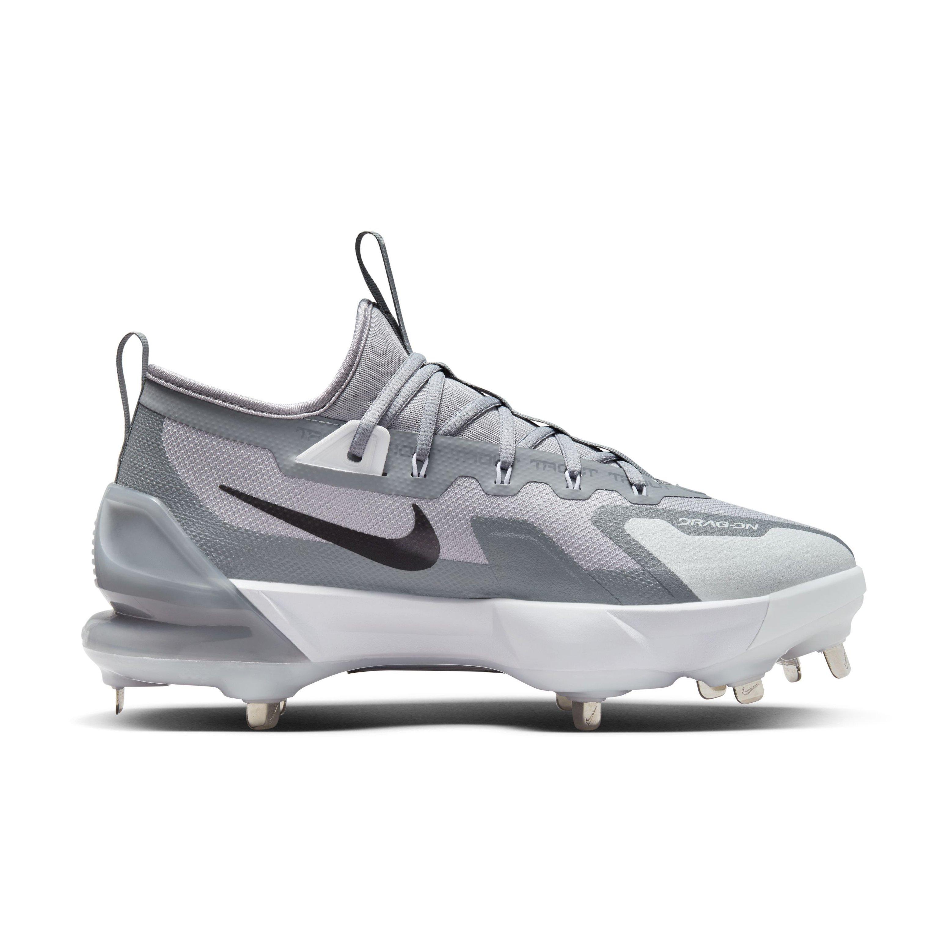 Nike Force Zoom Trout 9 Elite "Pewter/Black/Wolf Grey/White" Men's ...