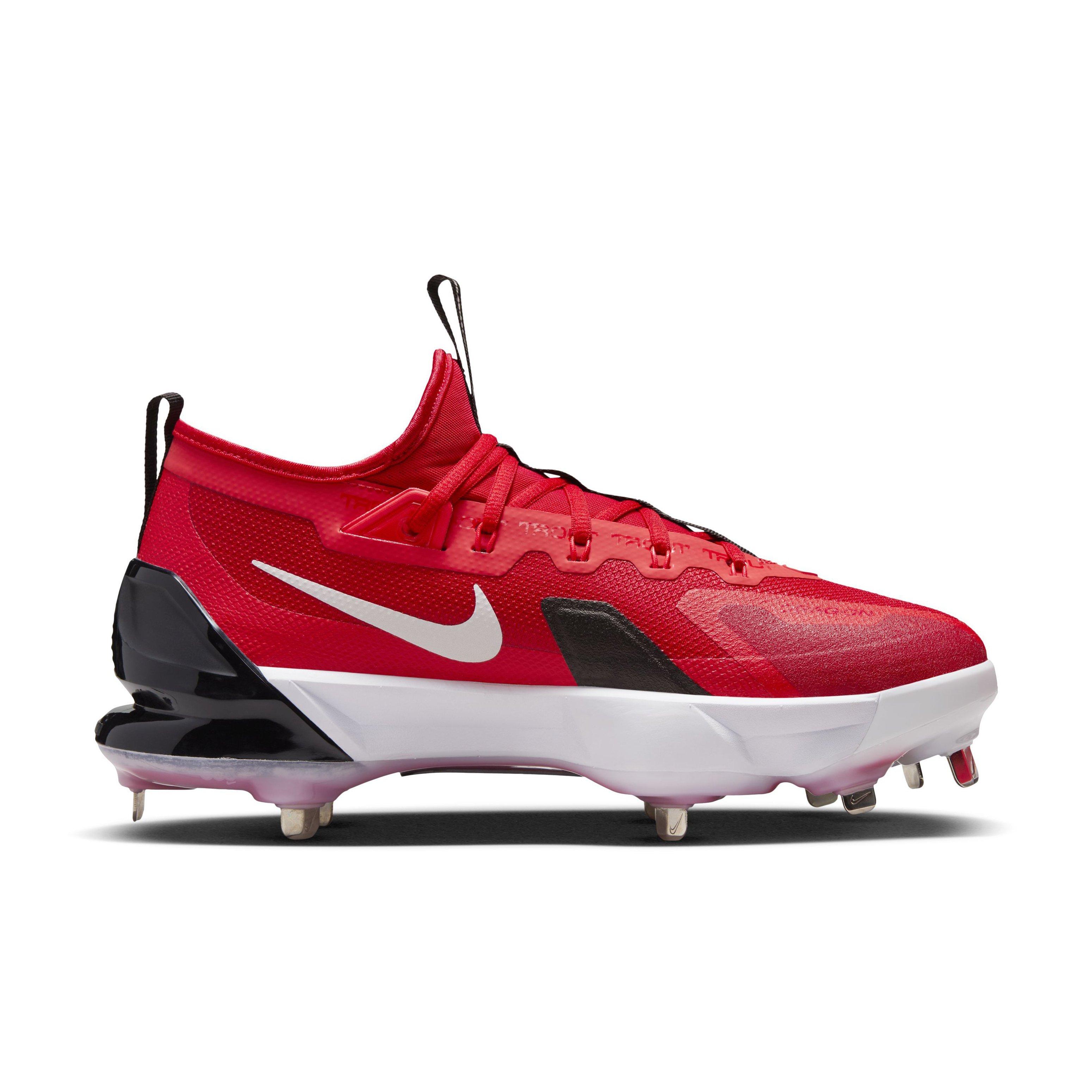 Nike Force Zoom Trout 9 Elite "University Red/White/Light Crimson/Black ...