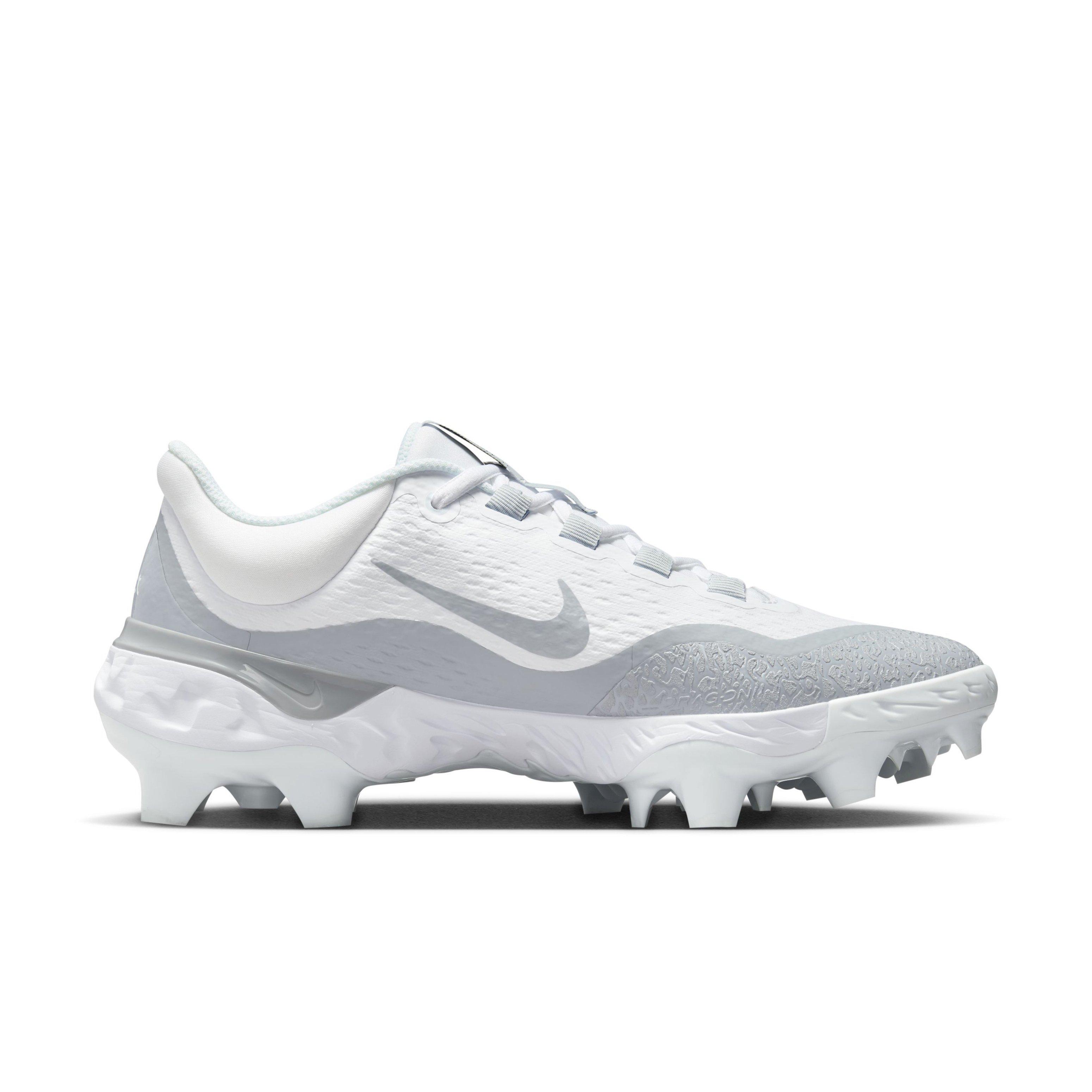 Nike Alpha Huarache Elite 4 Low "White/Wolf Grey/Pure Platinum" Men's ...