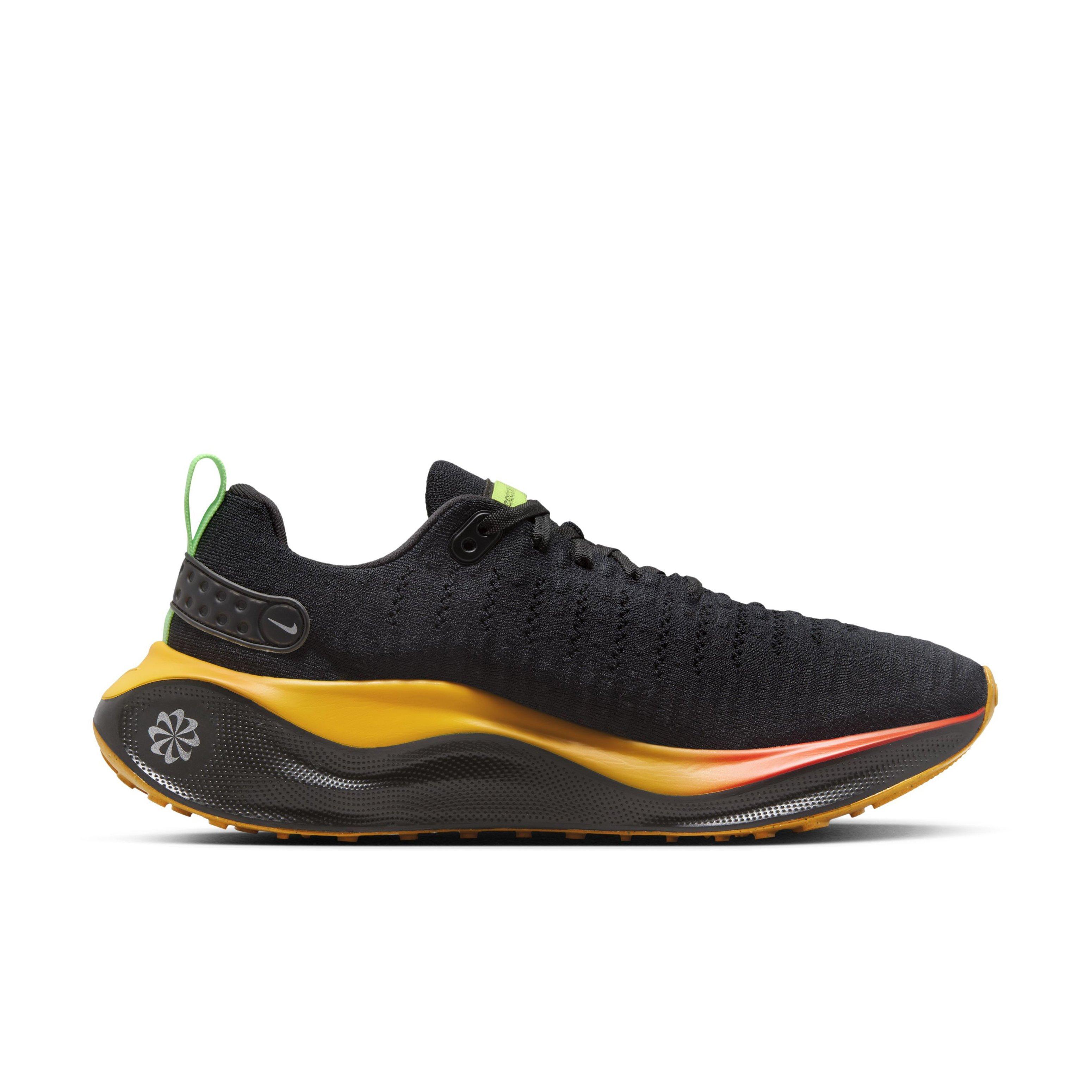 Nike InfinityRN 4 "Black/Bright Crimson/Sundial/Reflective Silver" Men ...