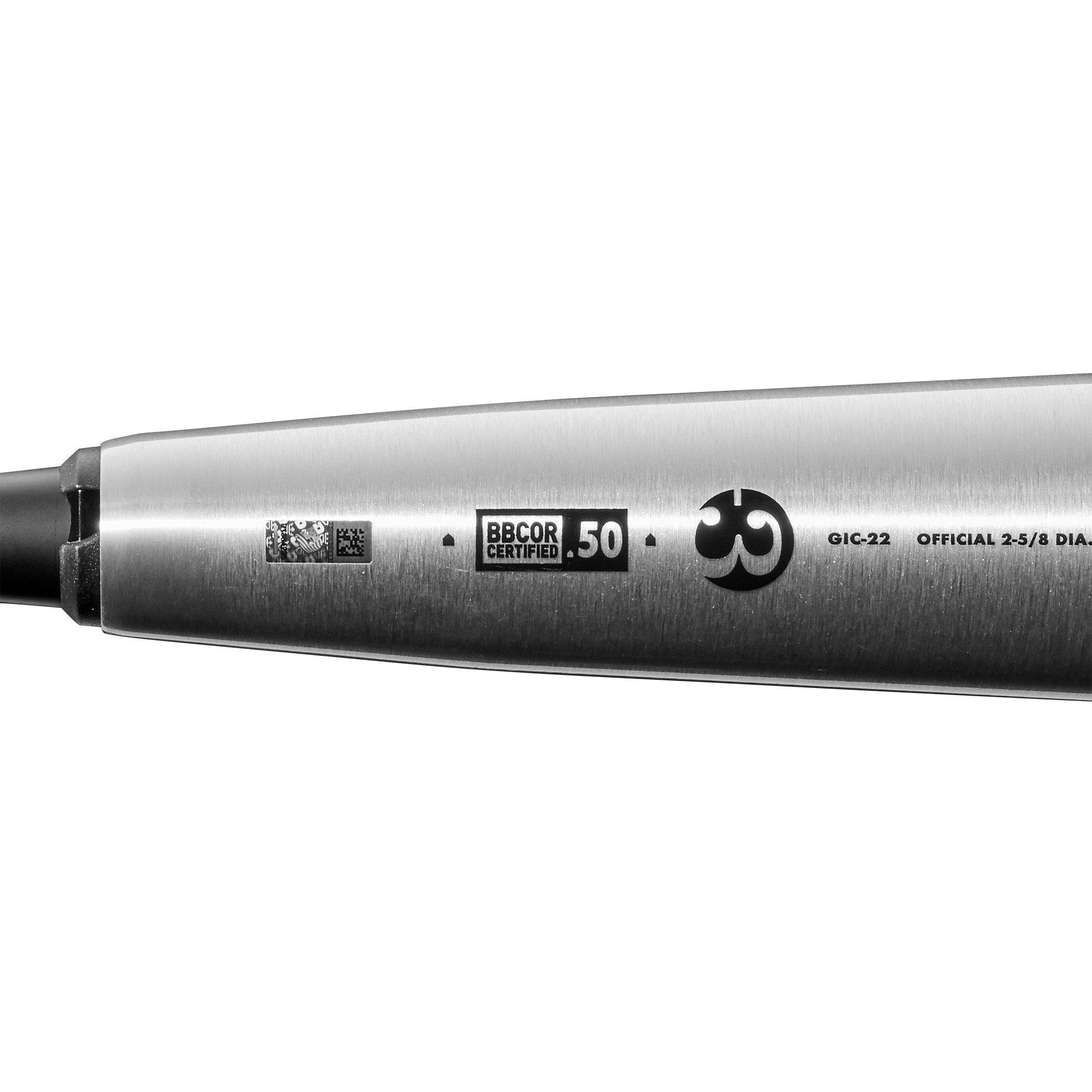 Aluminum Baseball Bat In Half