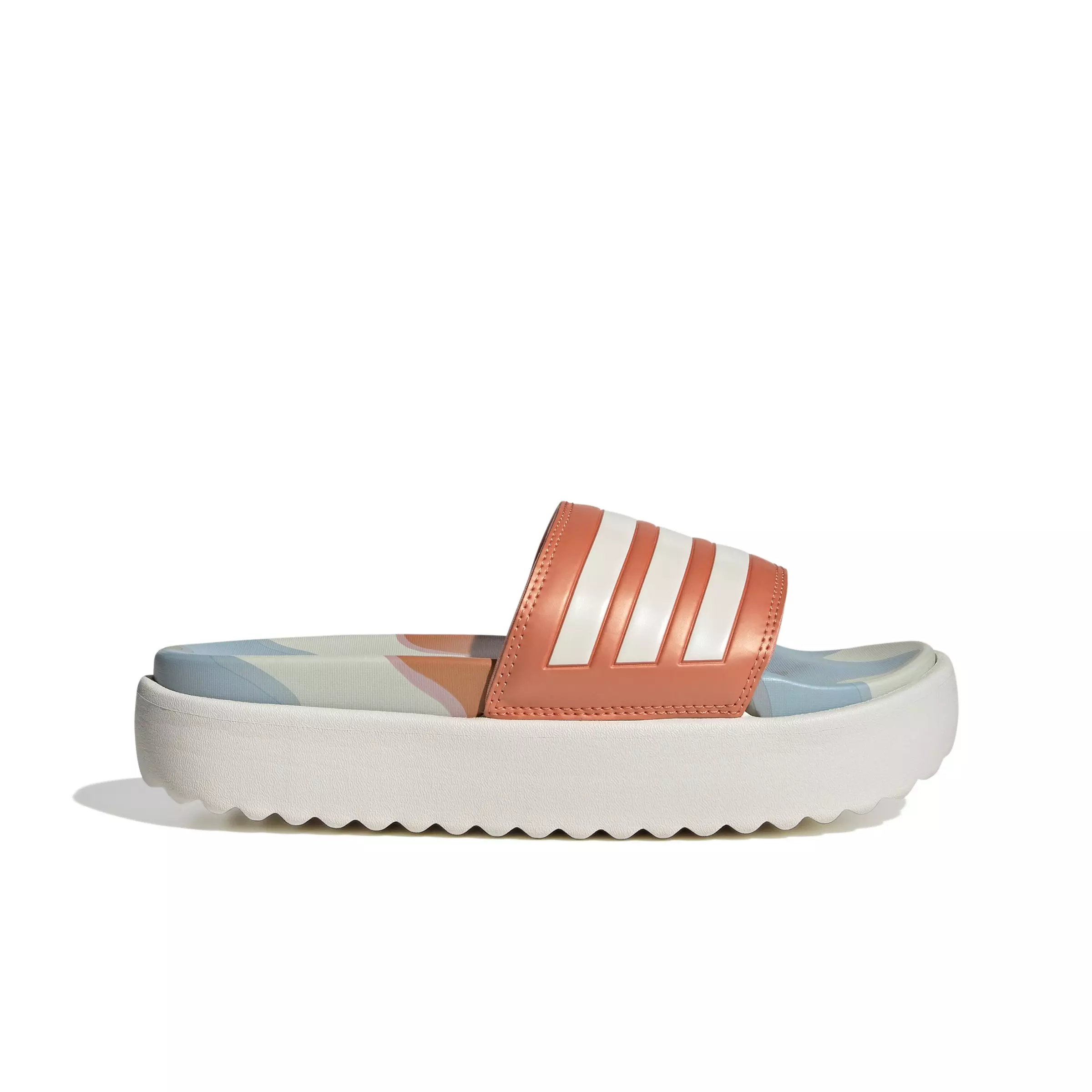 adidas x Marimekko Aqualette Ocean "Ftwr White/Ftwr White/Semc Orange ...