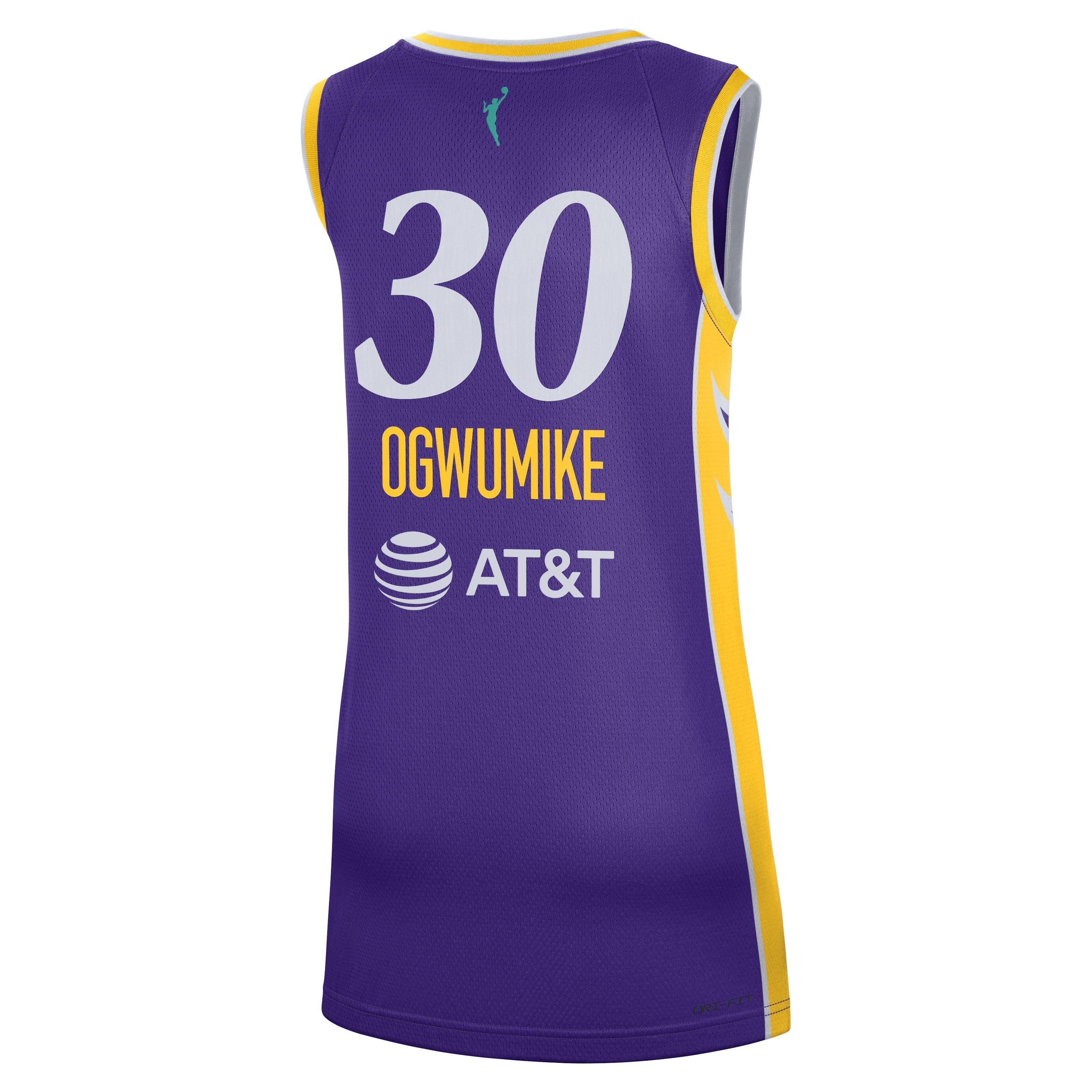 Nike Women's LA Sparks Dri-FIT WNBA Victory Jersey-Purple/Nneka Ogwumike