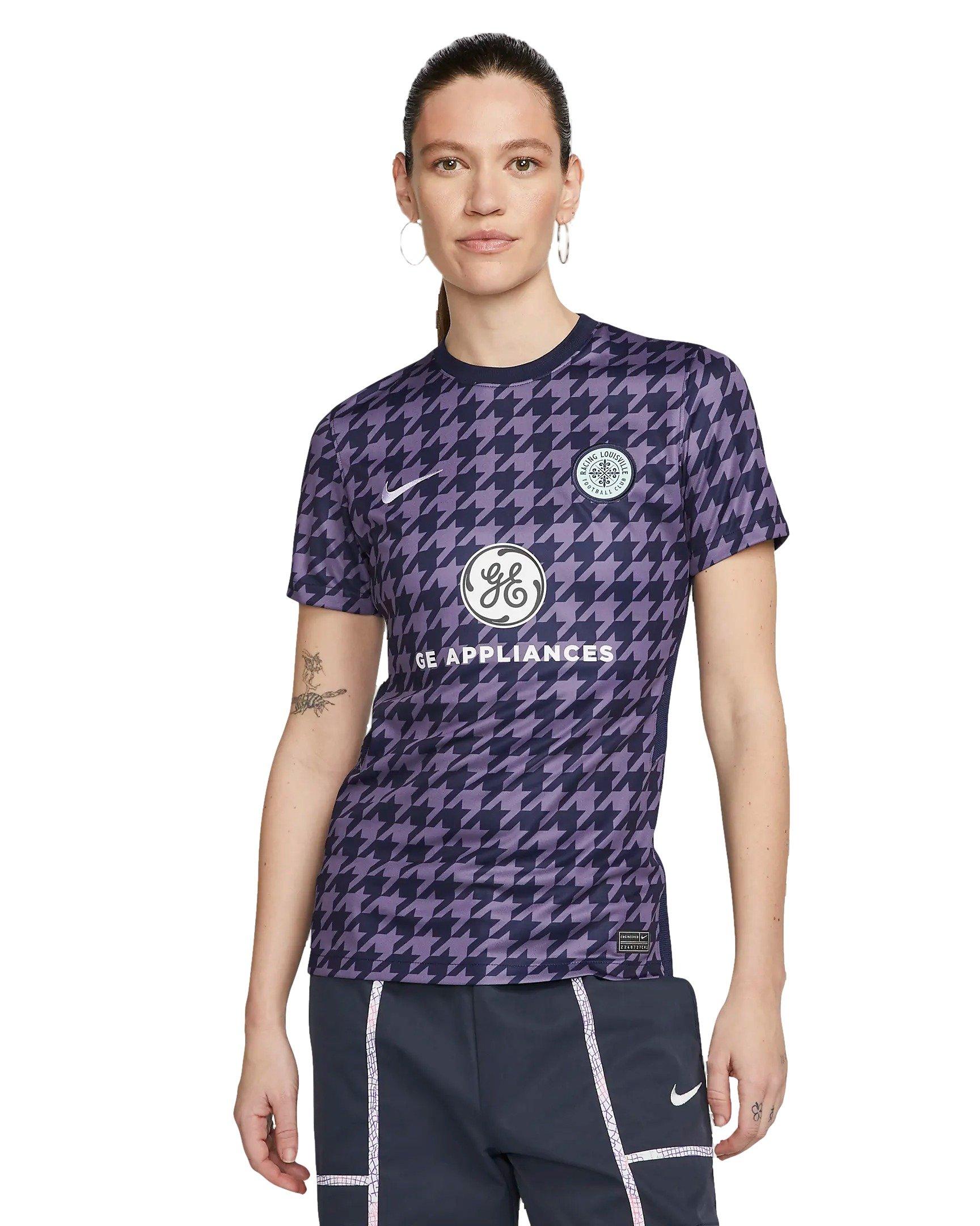 Nike Women's RLFC Dri-FIT Stadium Home Soccer Jersey-Purple - Hibbett ...
