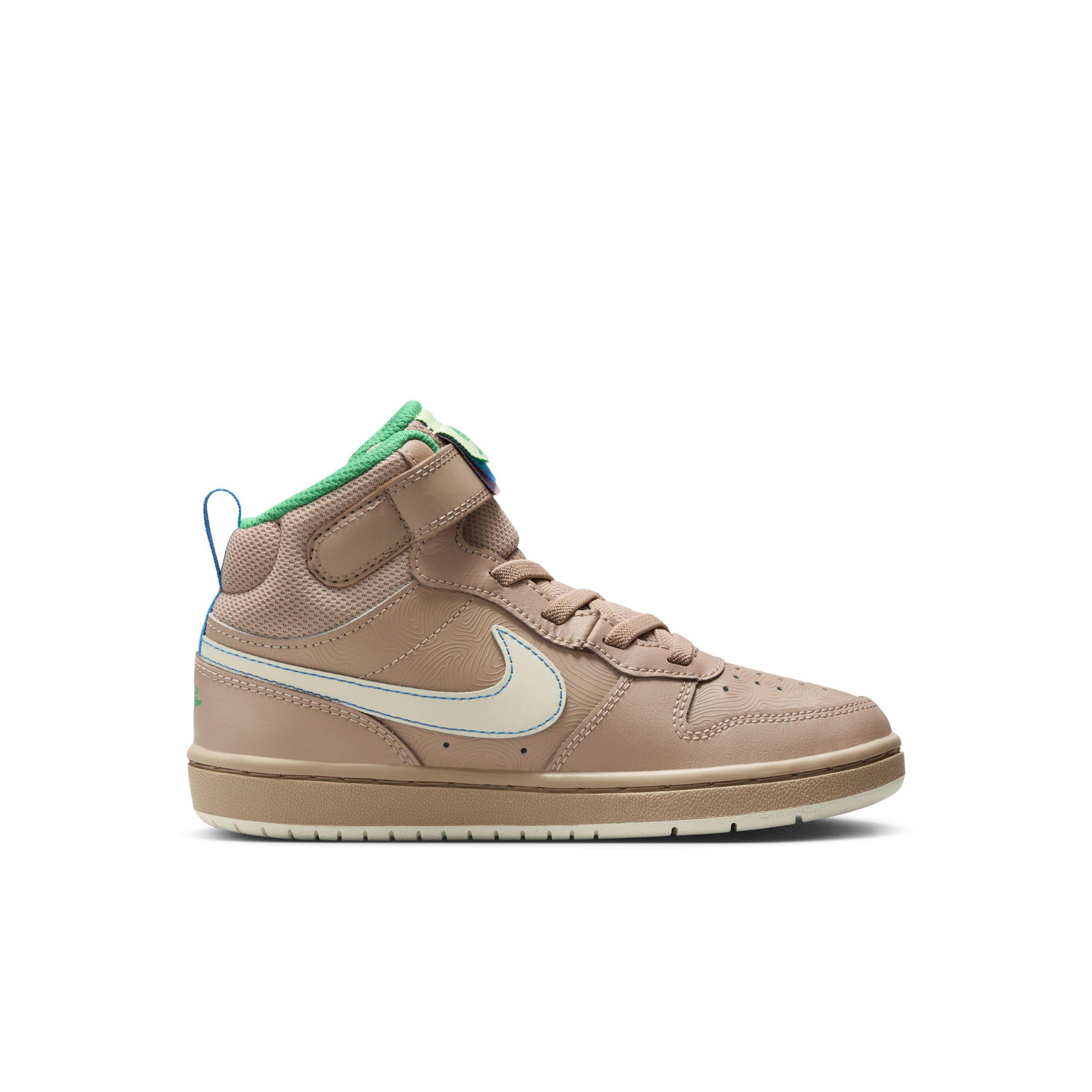 Nike Court Borough Mid 2 SE "Hemp/Barely Volt/Light Photo Blue/Coconut ...