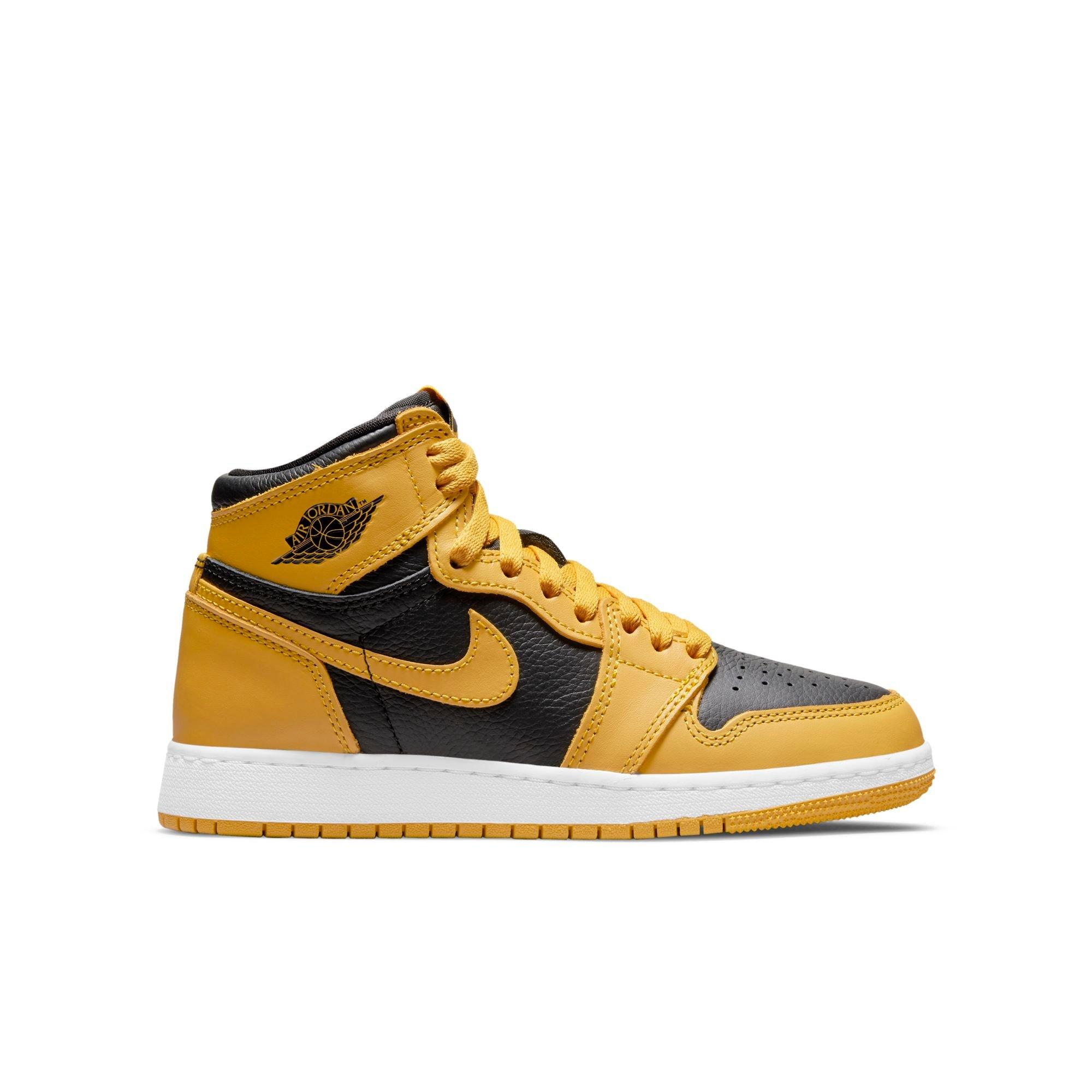 jordan retro 1 yellow and black grade school,www.npssonipat.com