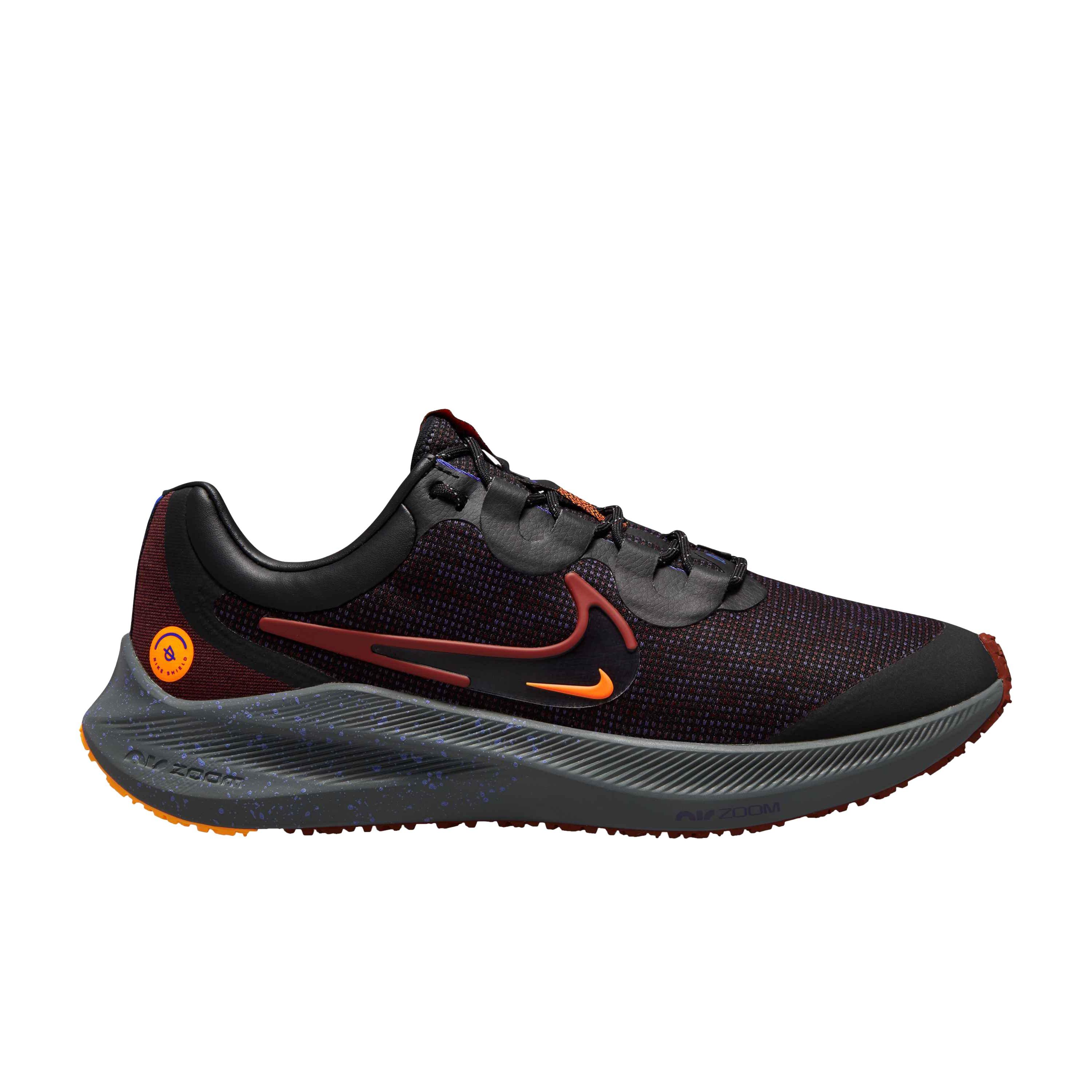 Nike Winflo 8 Shield "Bronze Eclipse/Black/Redstone" Men's Weatherized ...