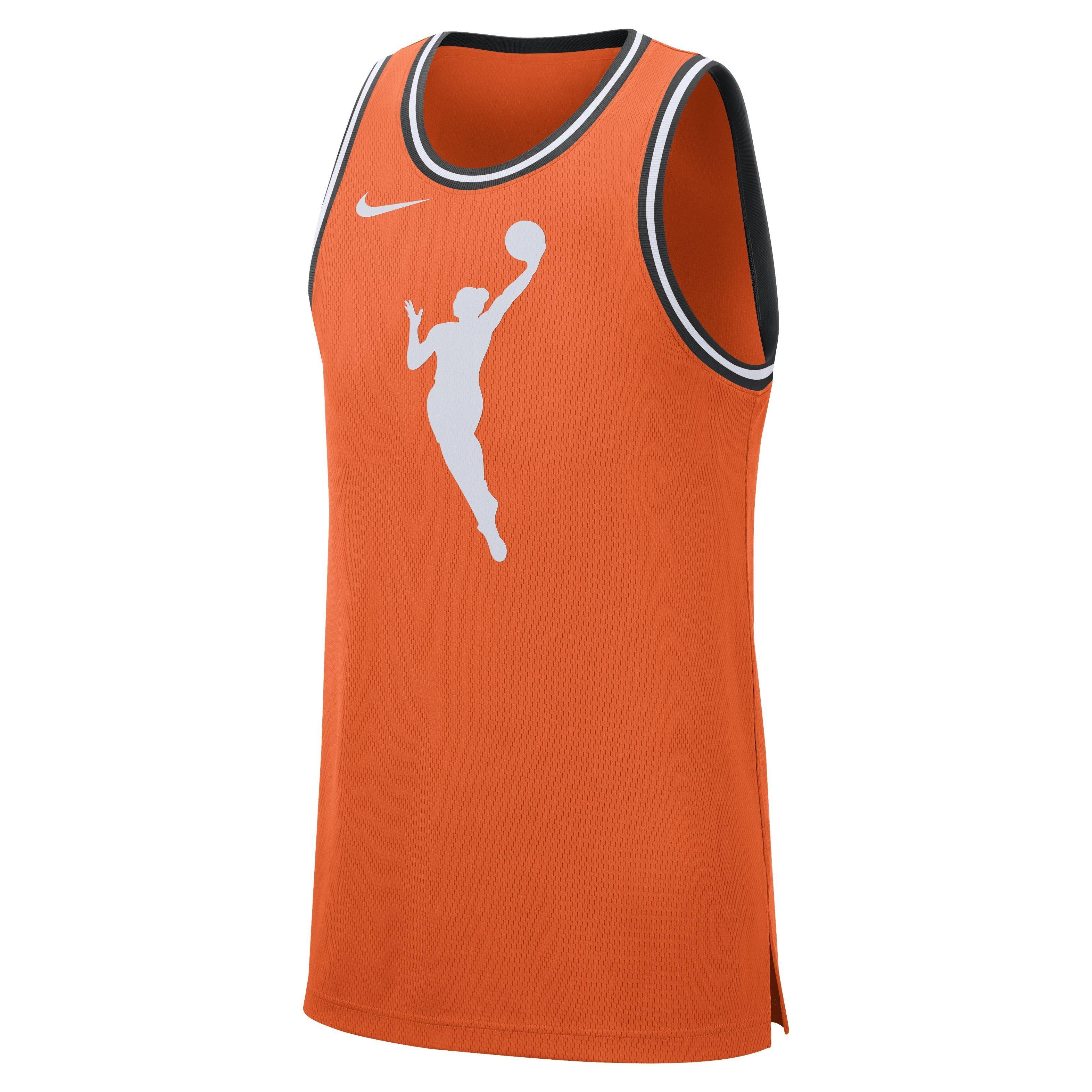Nike Women's WNBA Dri-FIT DNA Team13 Courtside Tank-Orange - Hibbett ...