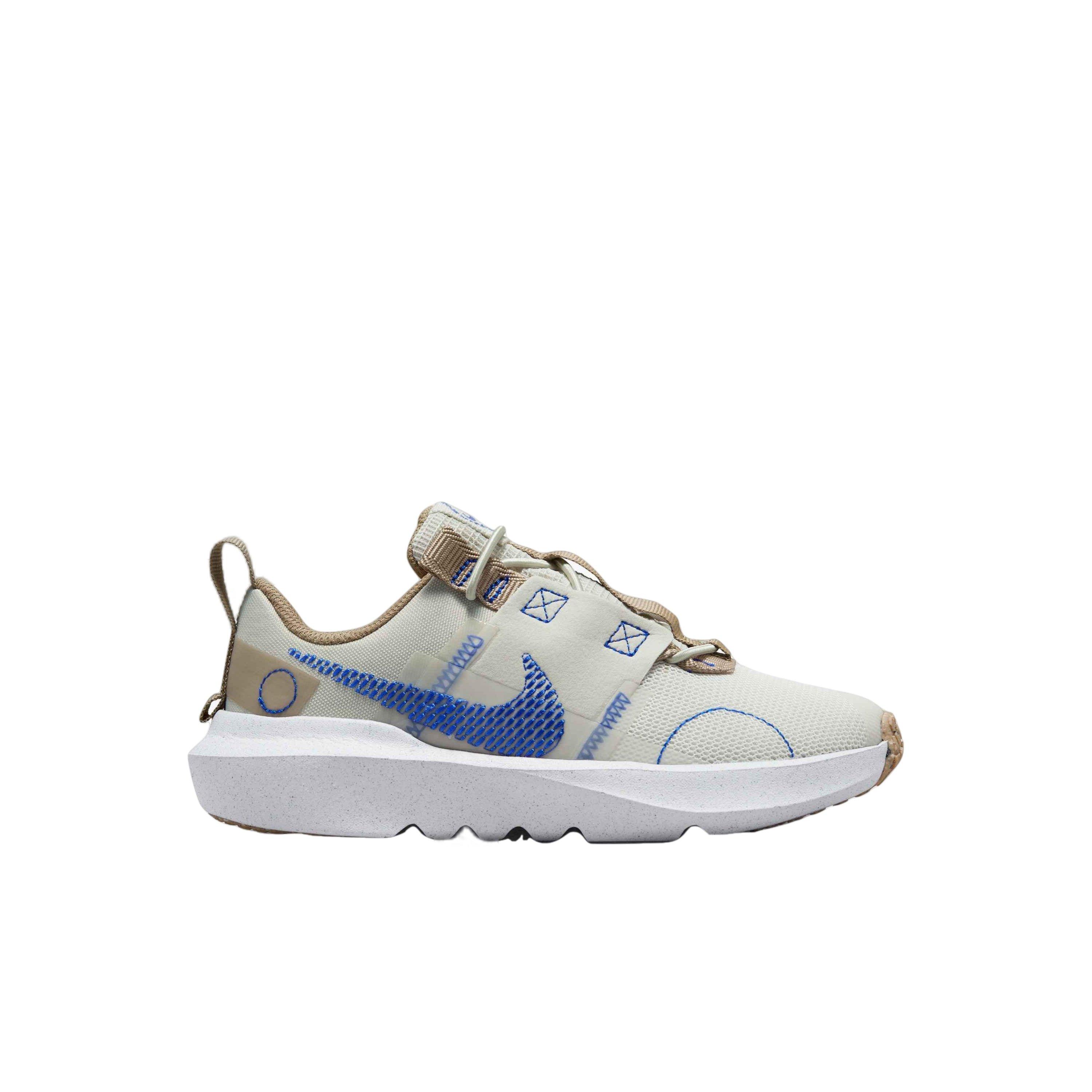 Nike Crater Impact "Light Bone/Racer Blue/Khaki/White" Preschool Boys ...