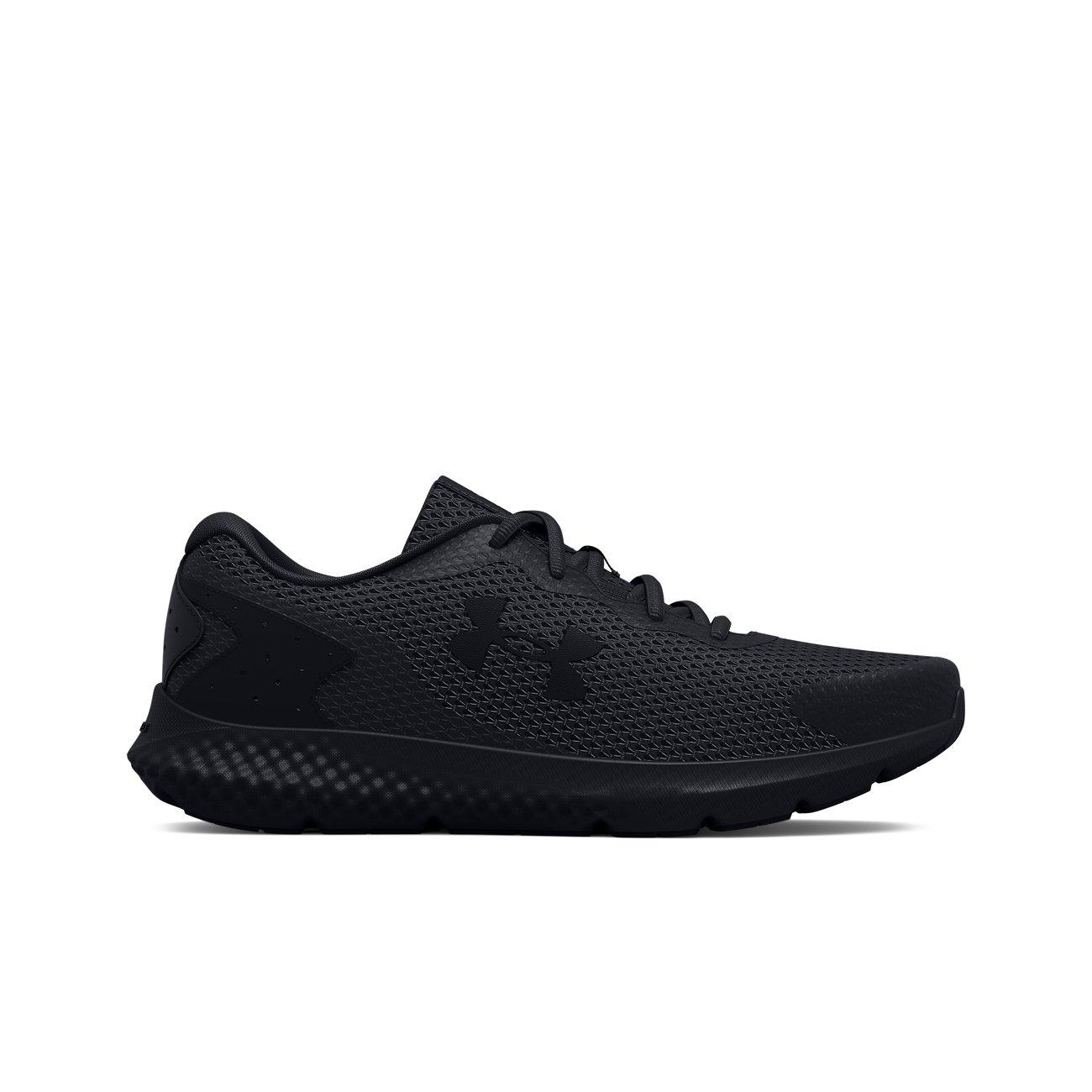 Under Armour Charged Rogue 3 "Black" Women's Running Shoe - Hibbett ...