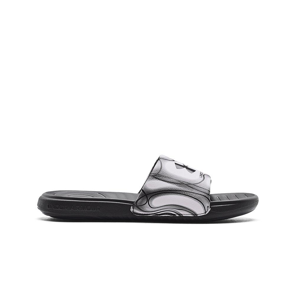 Under Armour Ansa Graphic "Black/White" Women's Slide - Hibbett | City Gear