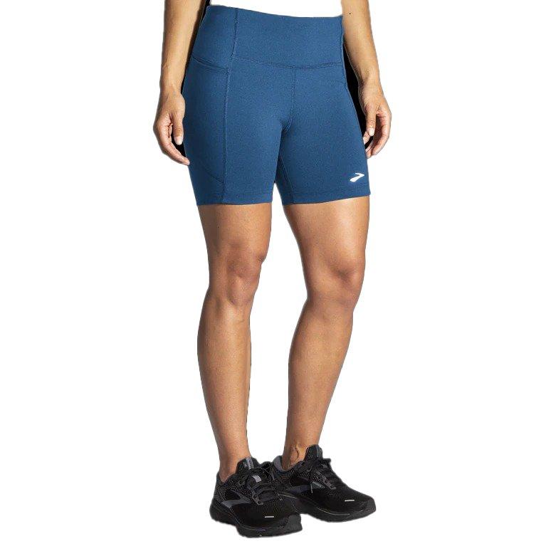 Brooks Women's Moment 5" Short Tight Running Bottoms - Hibbett | City Gear