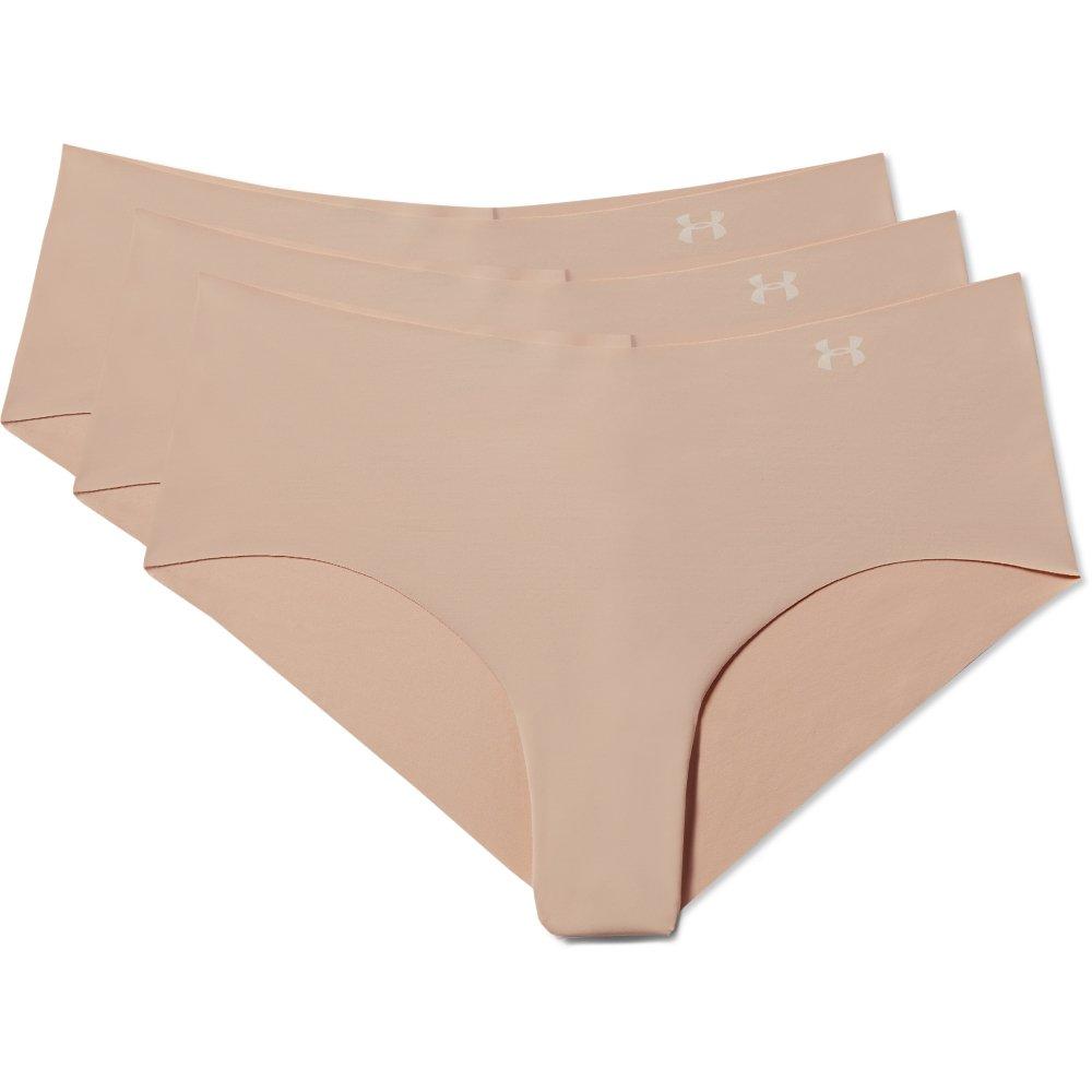 Under Armour Women's Pure Stretch Hipster Underwear 3-Pack - Hibbett ...