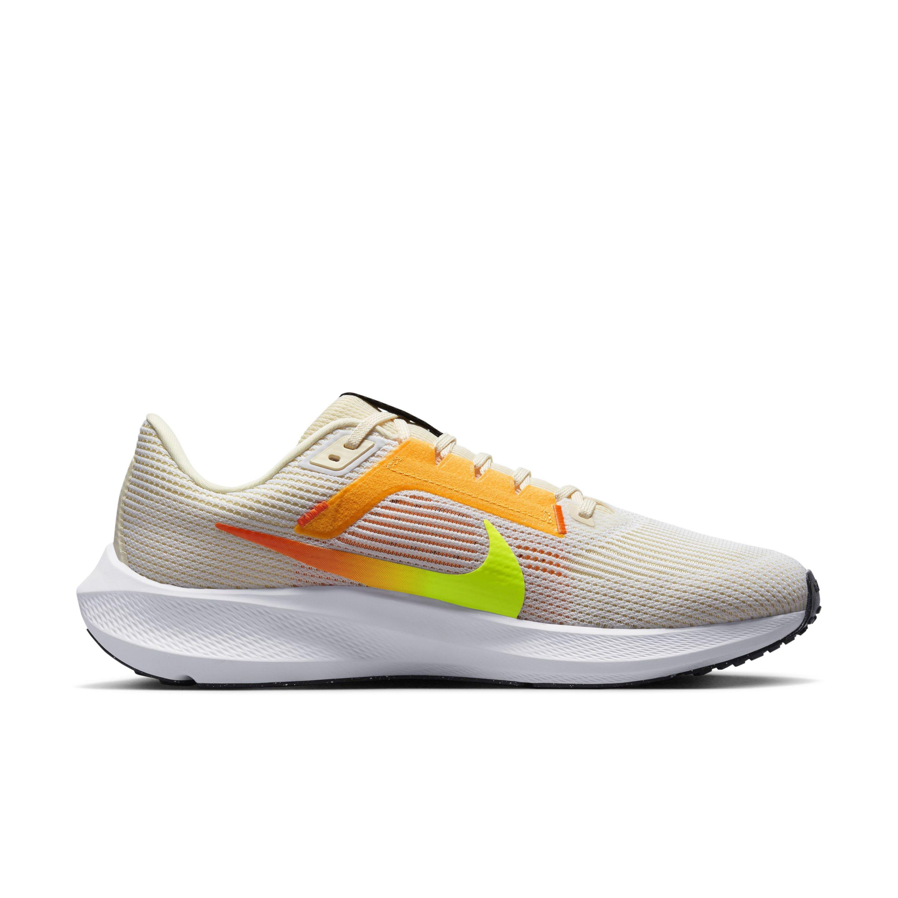 Nike Pegasus 40 "White/Coconut Milk/Volt/Multi-Color" Men's Running ...