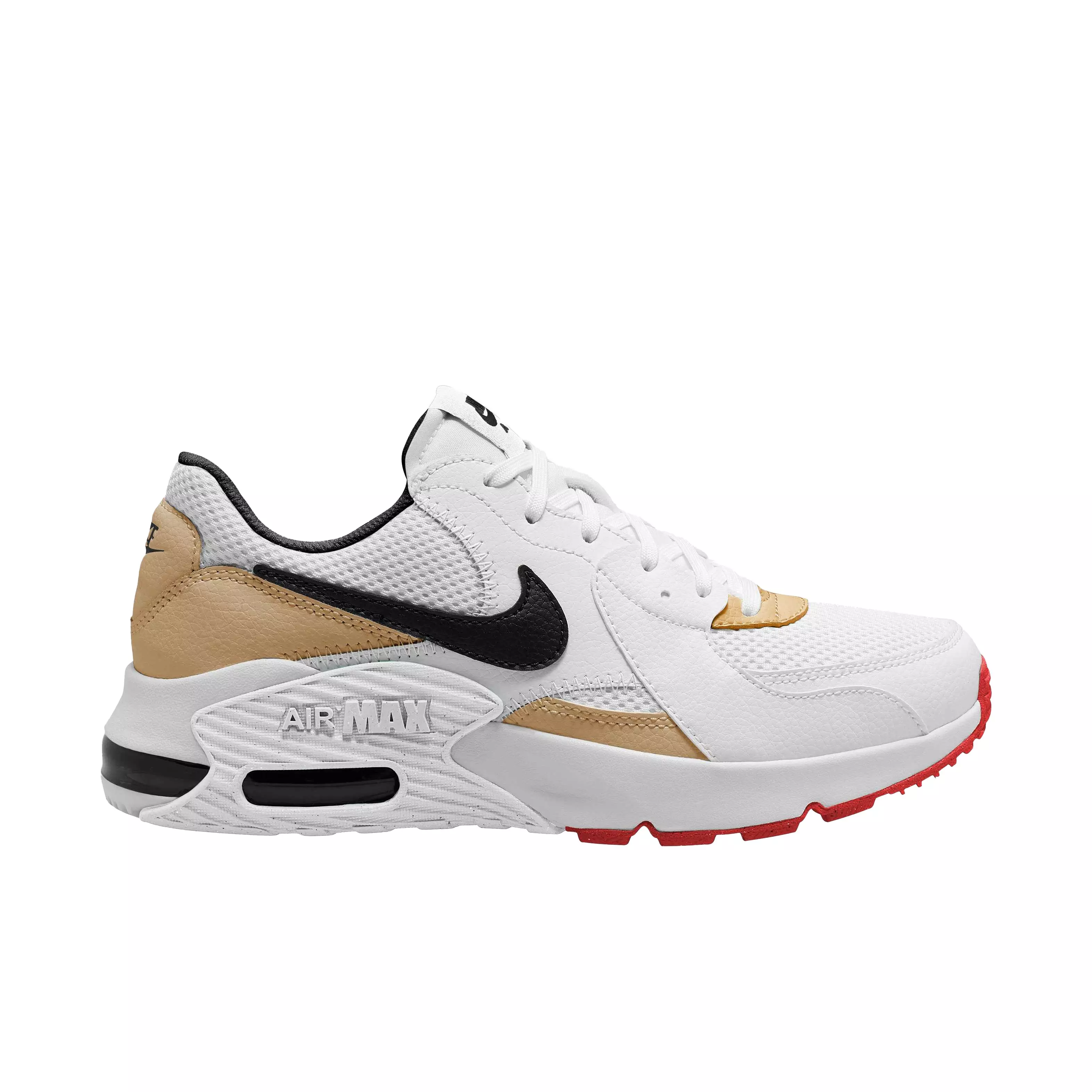 Nike Air Max Excee "White/Black/University Red/Metallic Platinum" Women ...