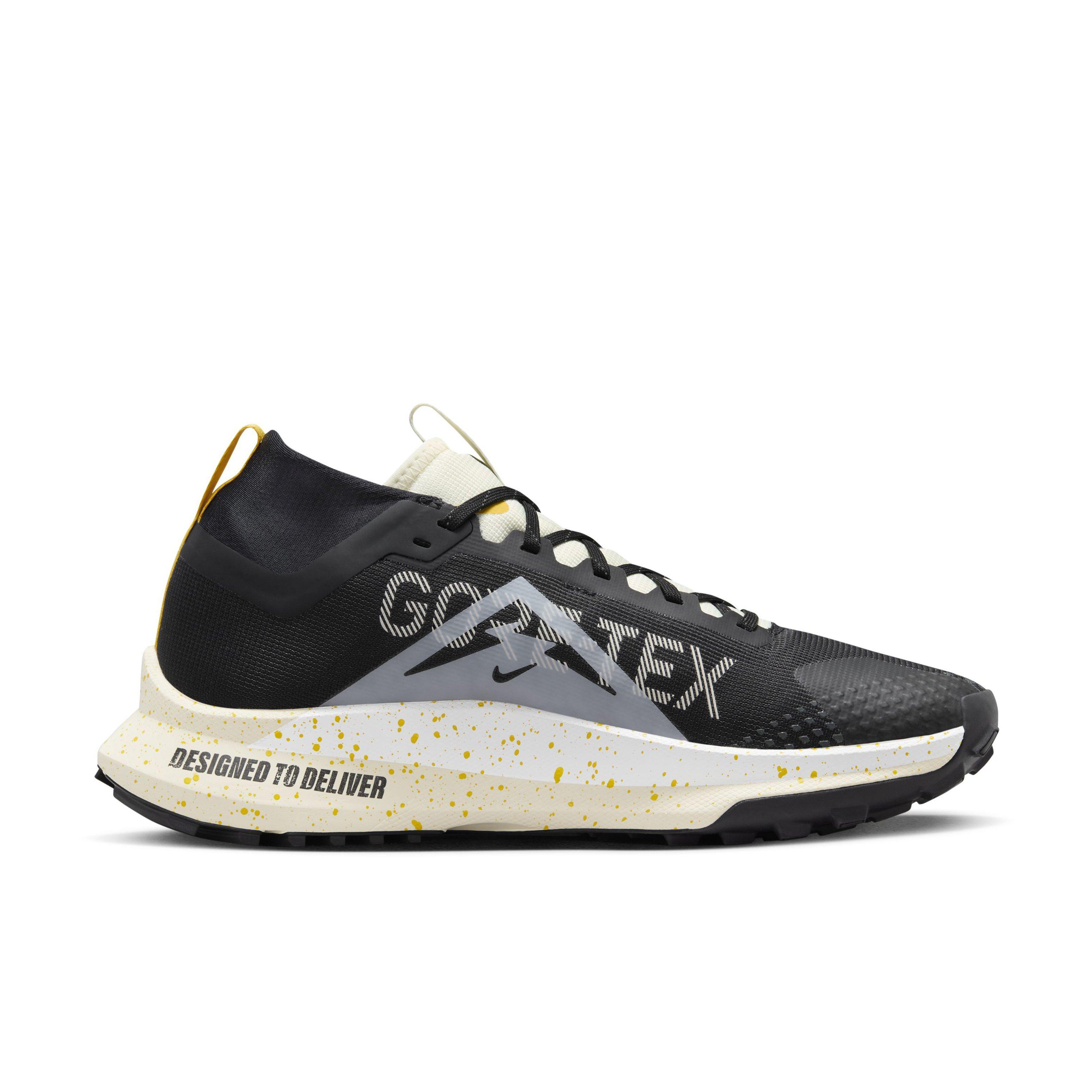Nike Pegasus Trail 4 GORE-TEX "Black/White/Coconut Milk/Vivid Sulfur ...