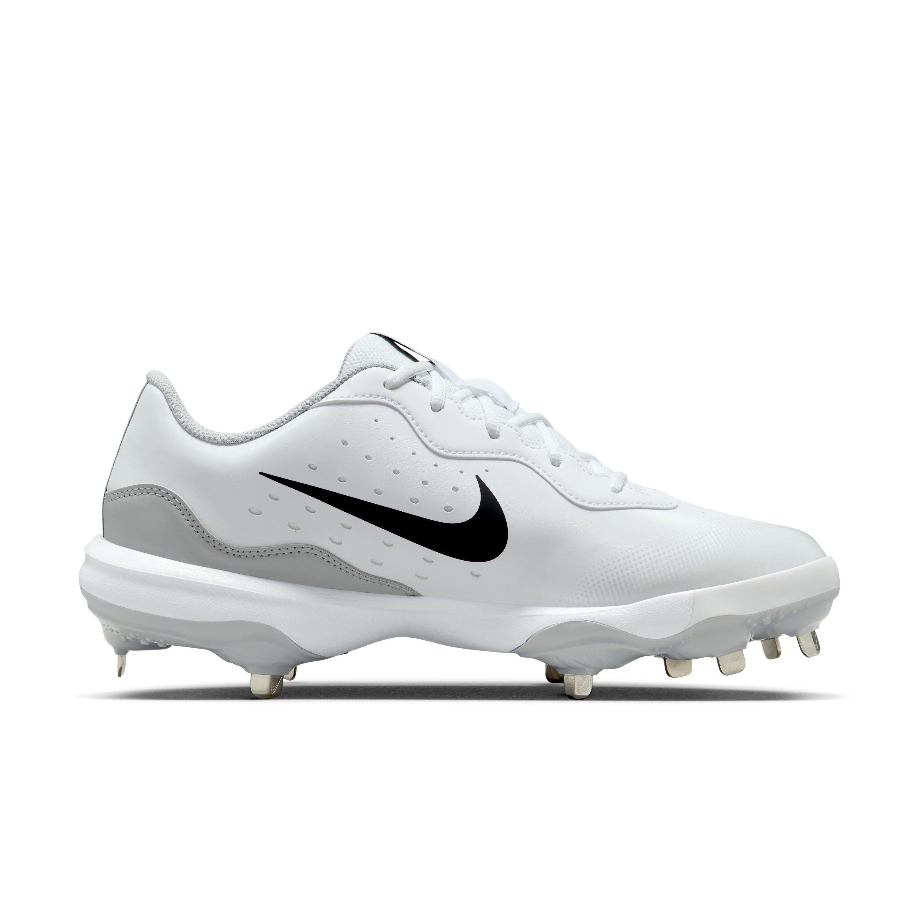 Nike Alpha Huarache Varsity 4 Low "White/Wolf Grey/Pure Platinum/Black ...