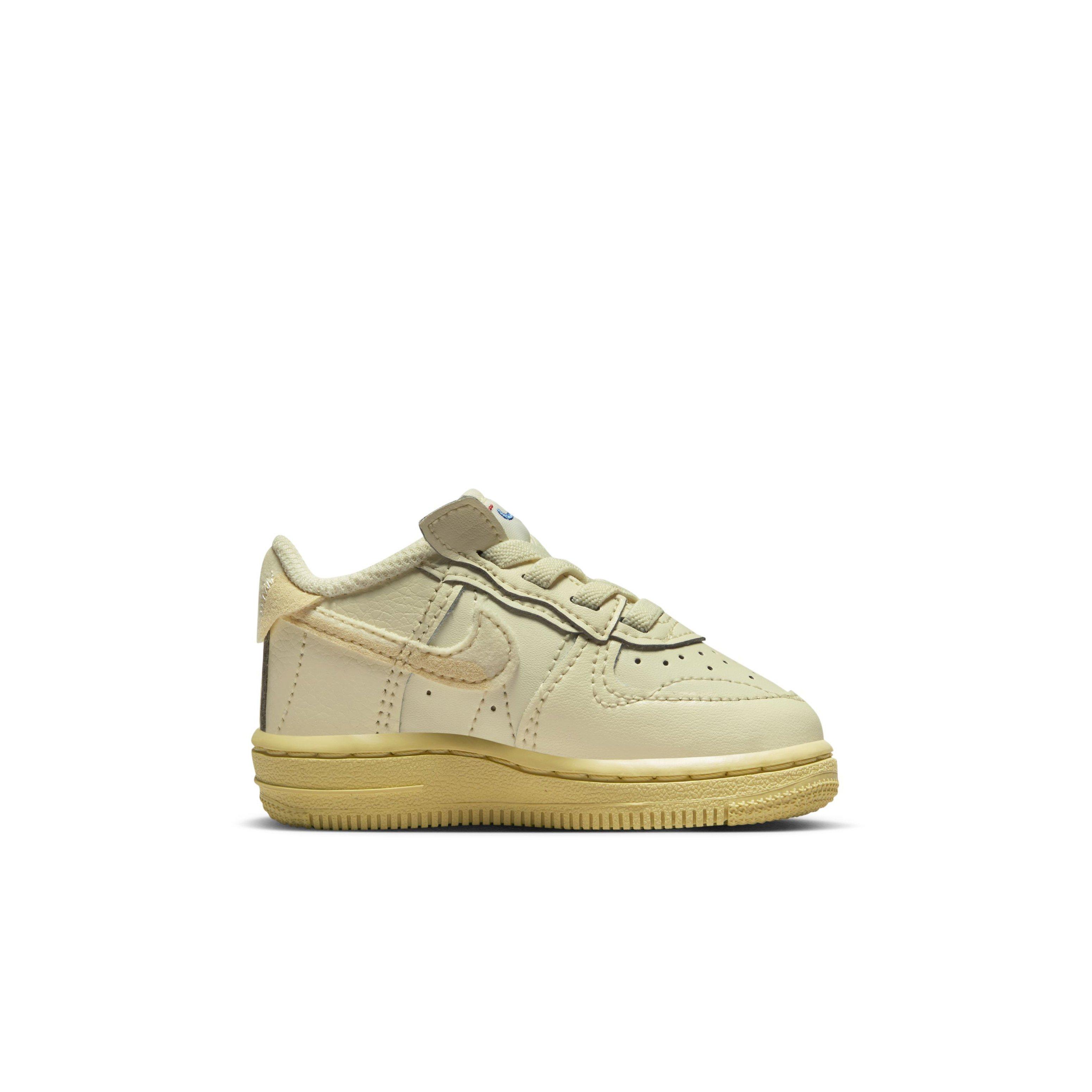 Nike Force 1 Fontanka "Coconut Milk/Coconut Milk/Lemon Wash" Infant ...