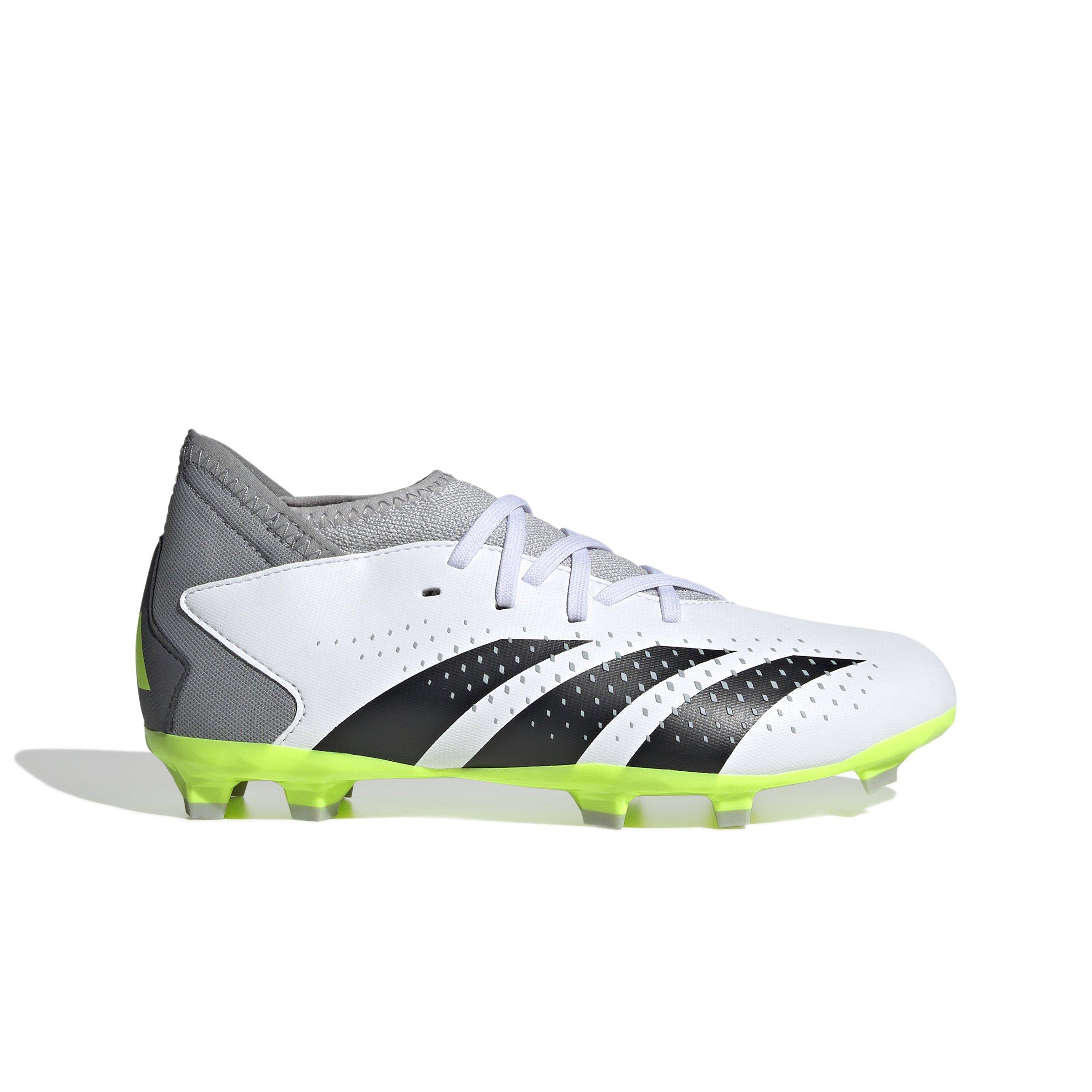 adidas Predator Accuracy.3 Firm Ground "Ftwr White/Core Black/Luclem ...