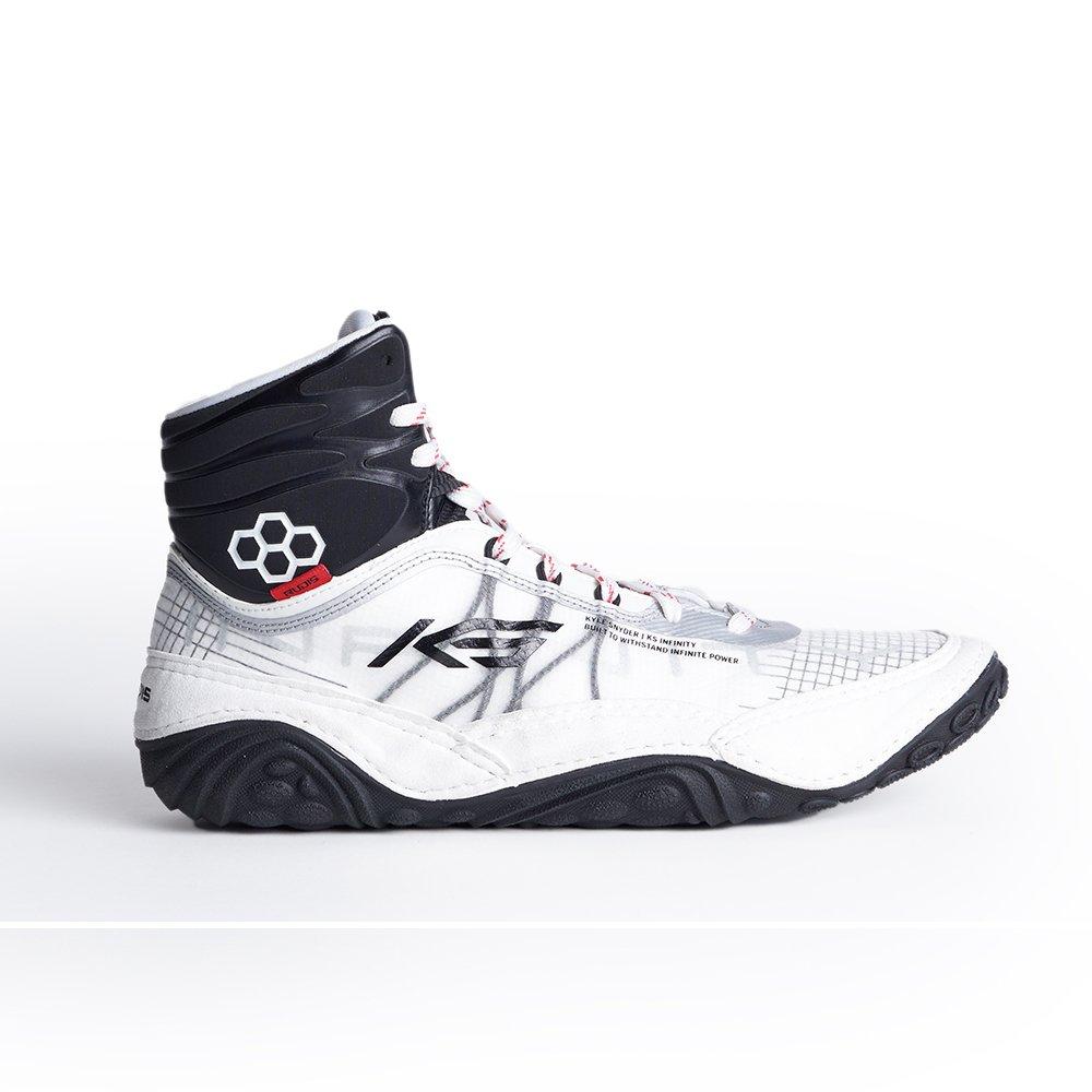 Rudis KS Infinity Yang "White/Black" Men's Wrestling Shoe - Hibbett ...