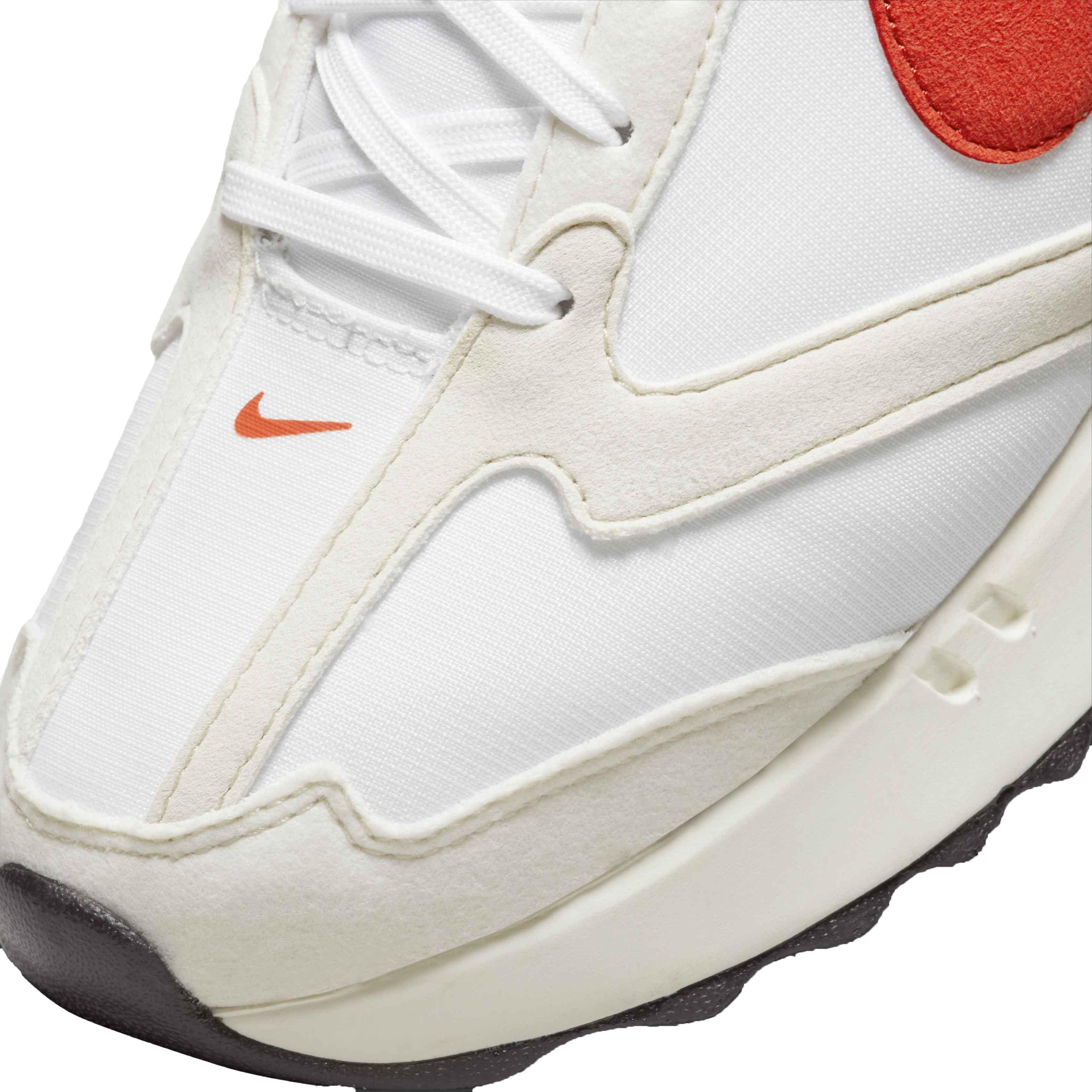 Nike Air Max Dawn "White/Mantra Orange/Light Orewood Brown/Black" Women ...