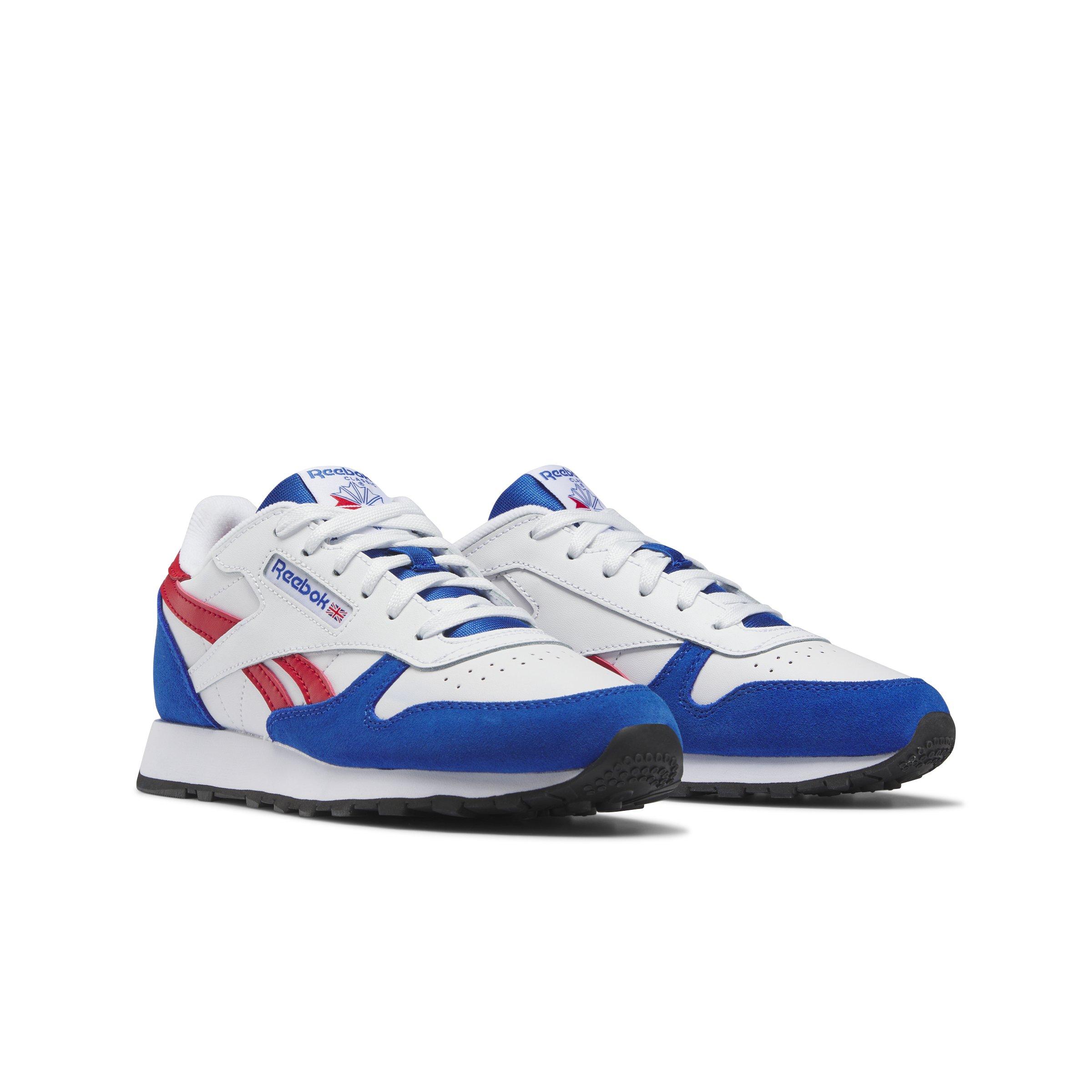 Reebok Classic Leather Red/White/Blue Grade School Boys'