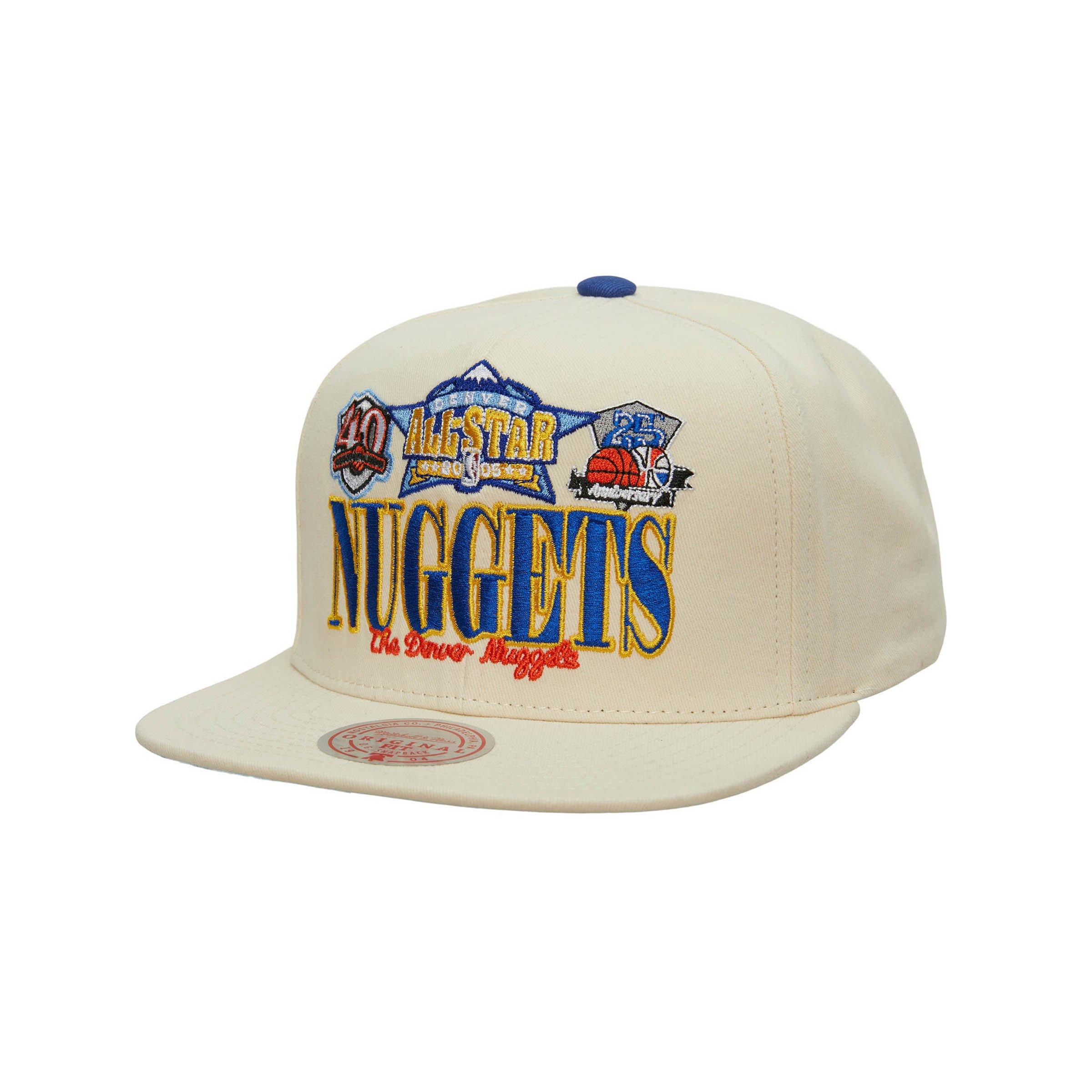 Mitchell & Ness Denver Nuggets All-Star Snapback Hat
