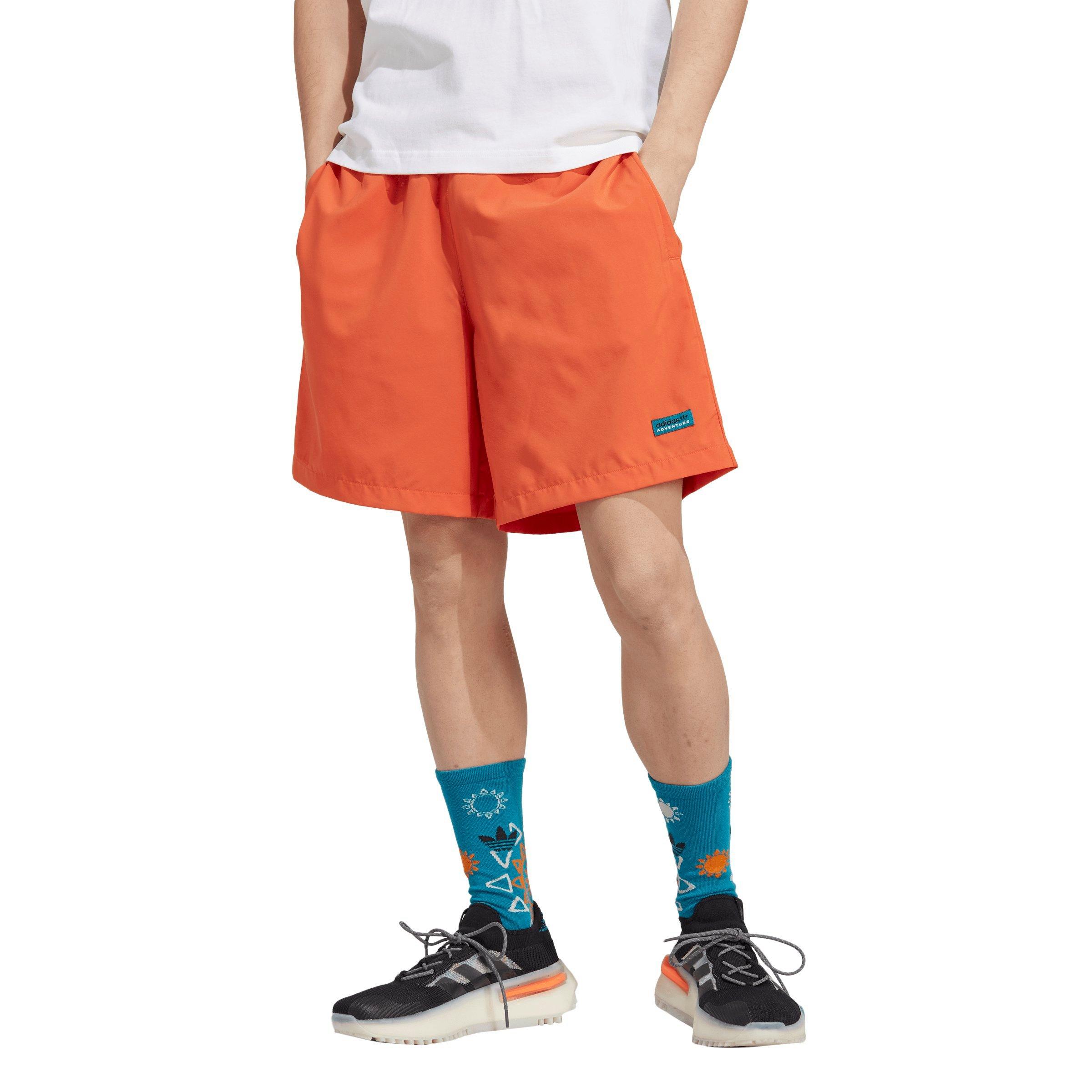 adidas Men's Adventure Woven Shorts-Orange - Hibbett | City Gear