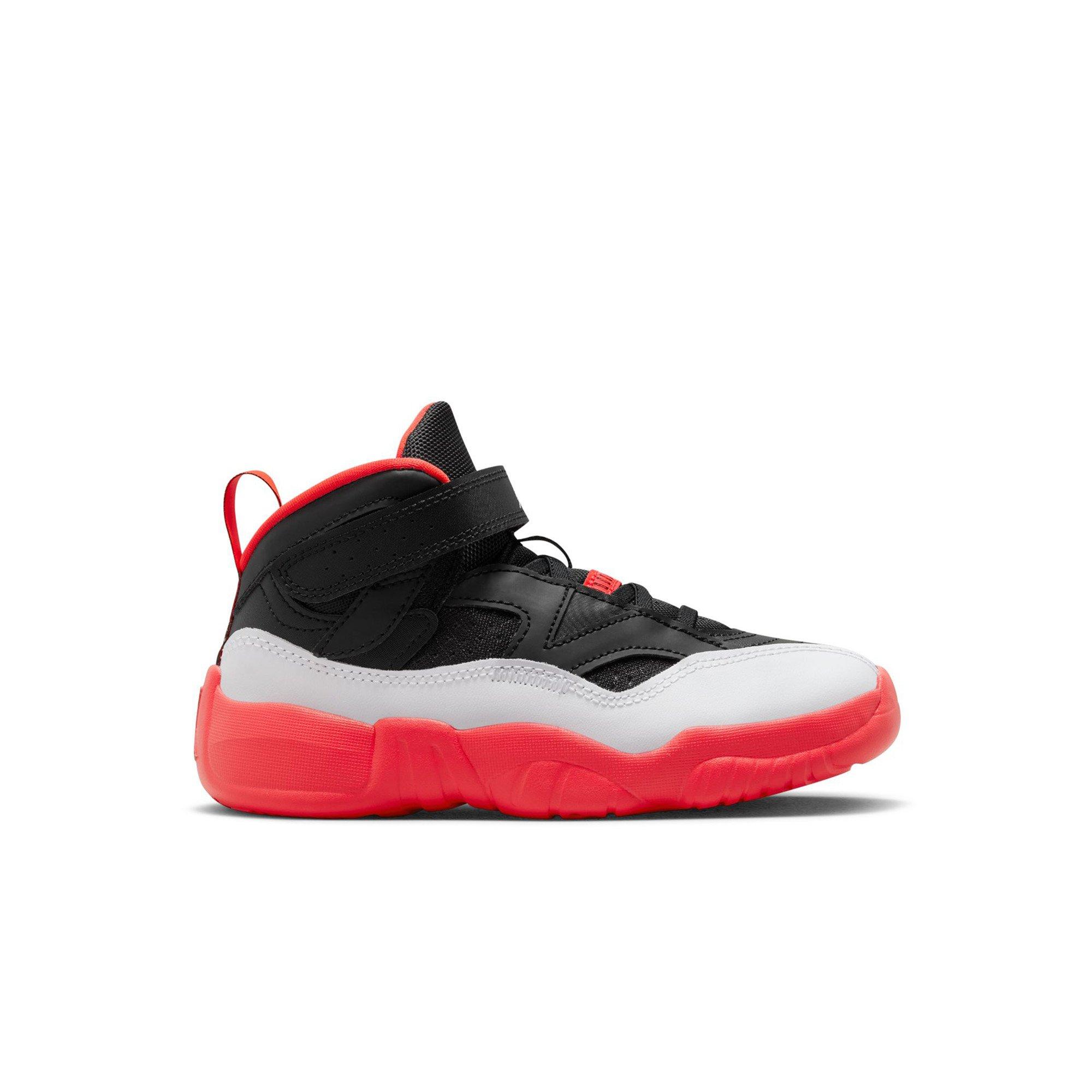 Jordan Jumpman Two Trey "Black/White/Infrared 23" Preschool Boys\' Shoe ...
