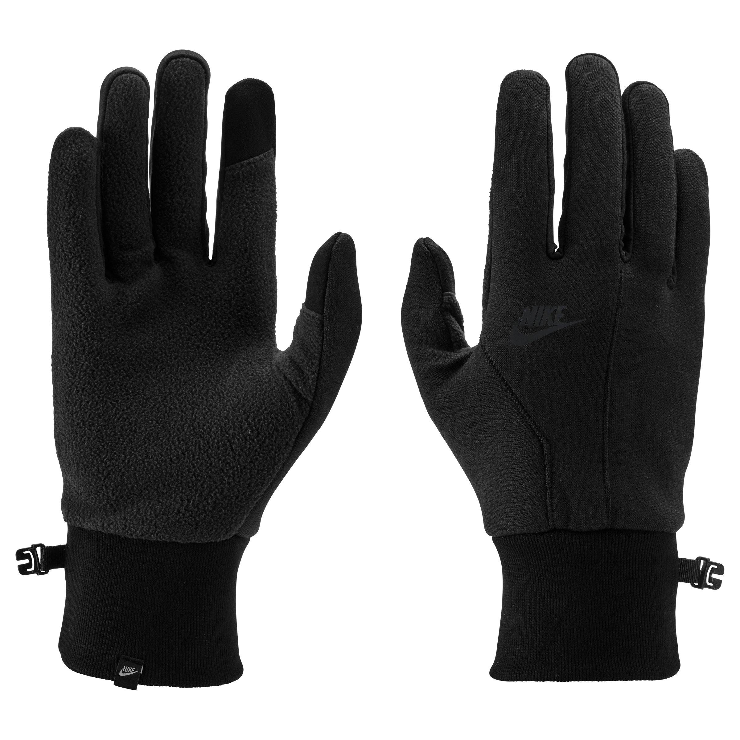 Nike Men's Tech Fleece Gloves-Black - Hibbett | City Gear