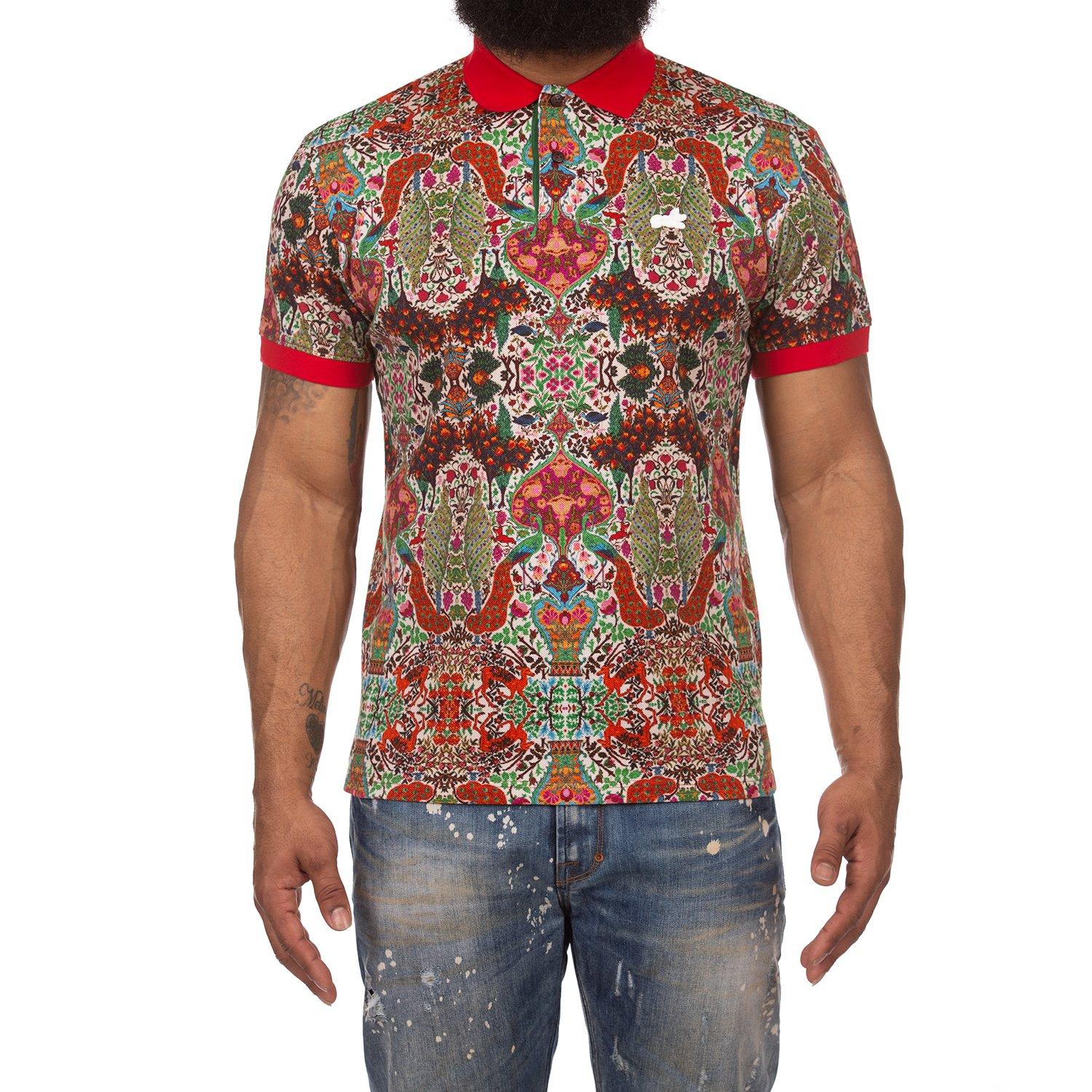 AKOO Men's Drab Polo Tee - Ketchup - Hibbett | City Gear