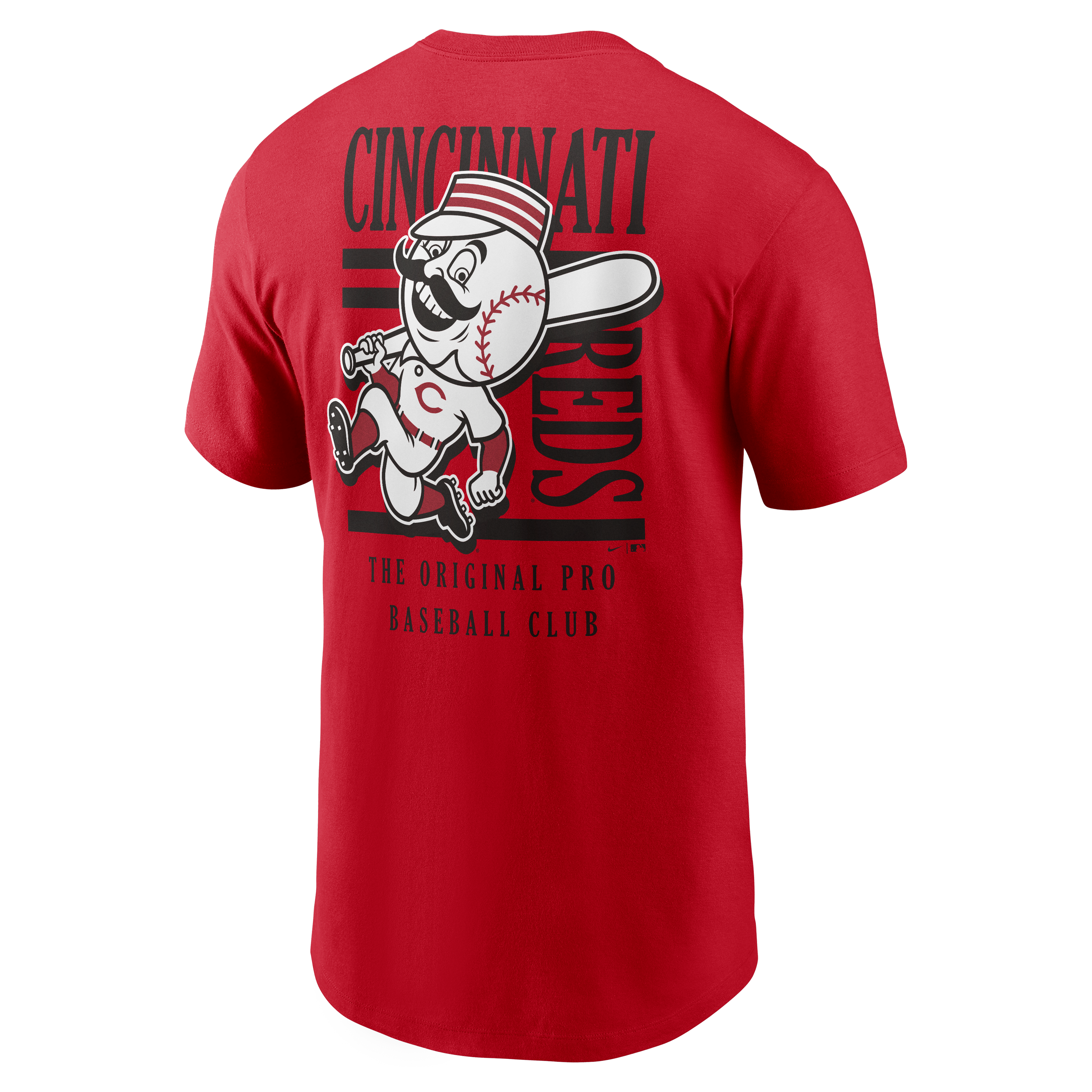 Nike Men's Cincinnati Reds Mr. Red Baseball Short Sleeve Top - Hibbett ...