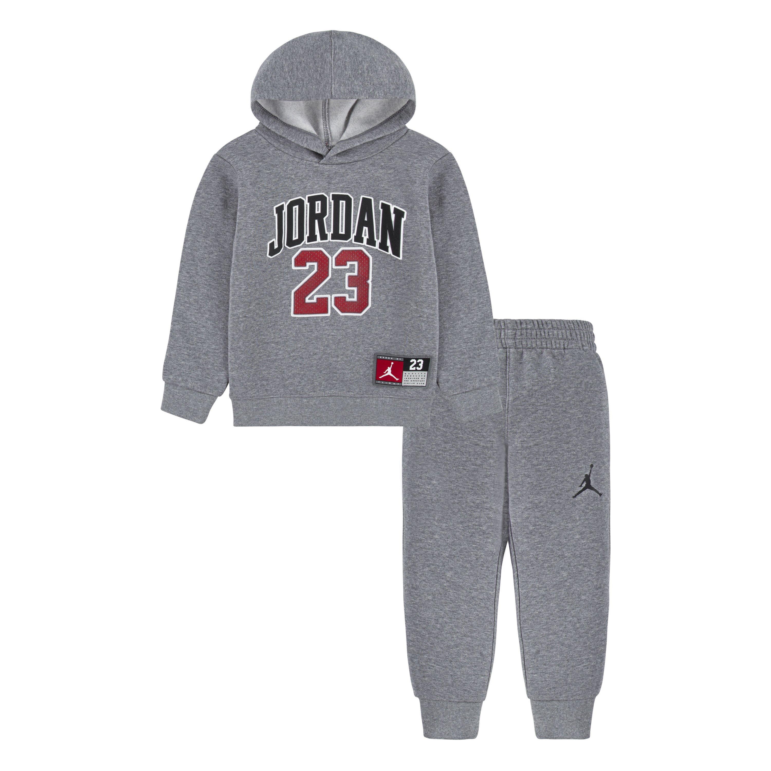 Jordan Toddler Boys' 23 Fleece Set - Grey - Hibbett | City Gear