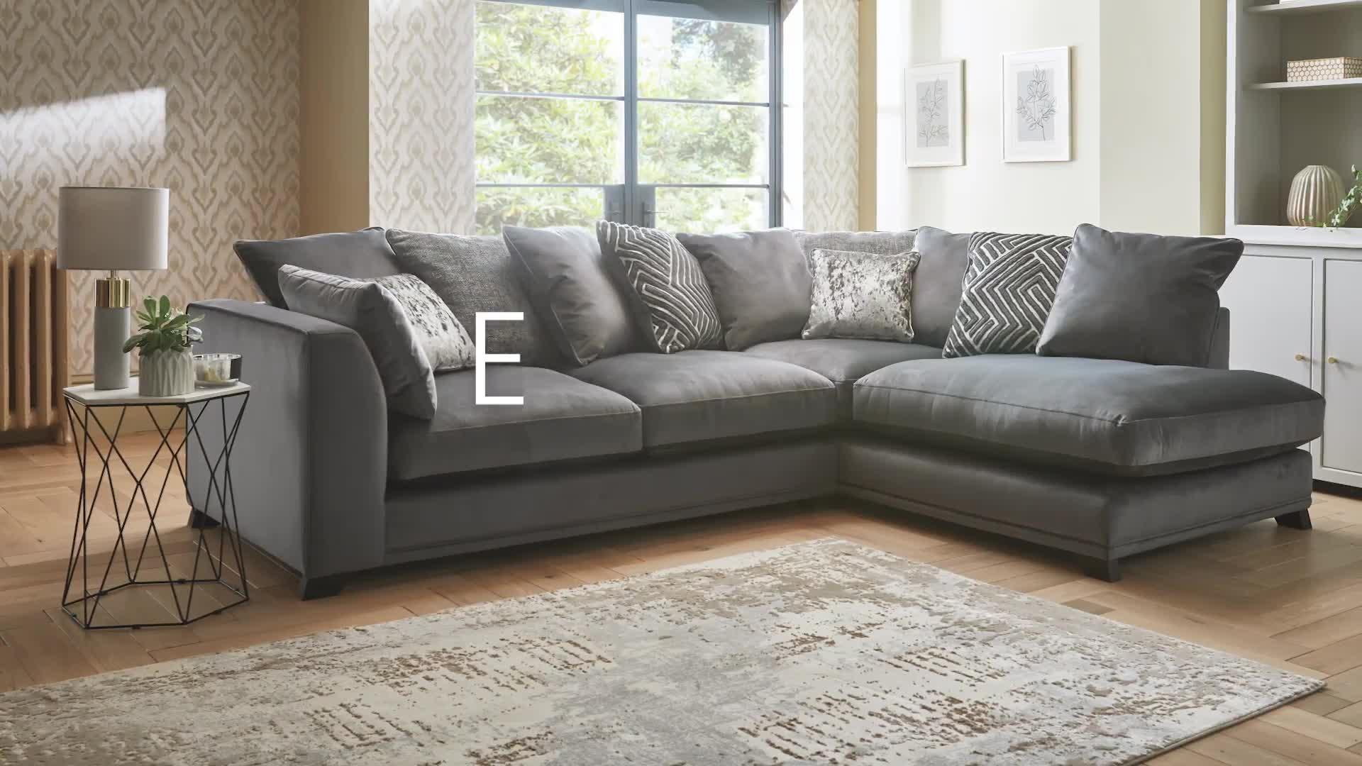 Emelia Formal Back 3 Seater Deluxe Sofa Bed | DFS