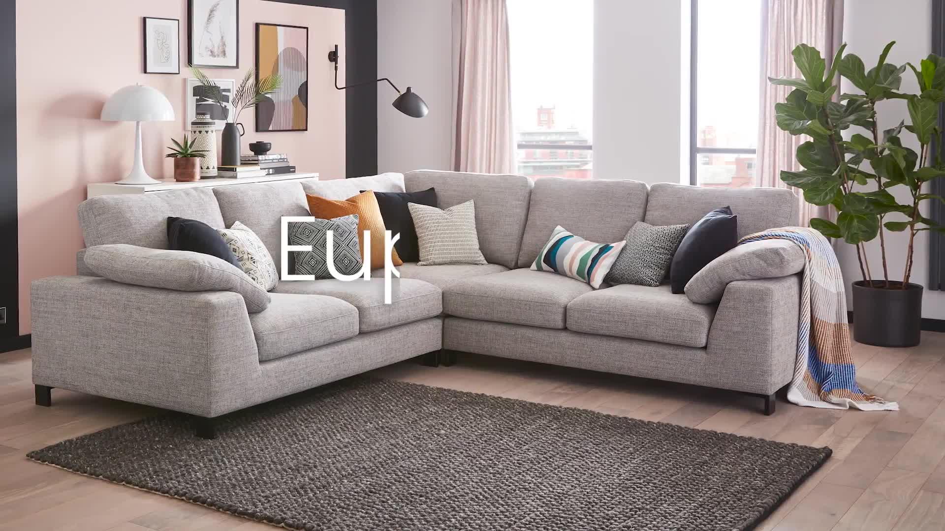 Euphoria Velvet Cuddler Sofa | DFS