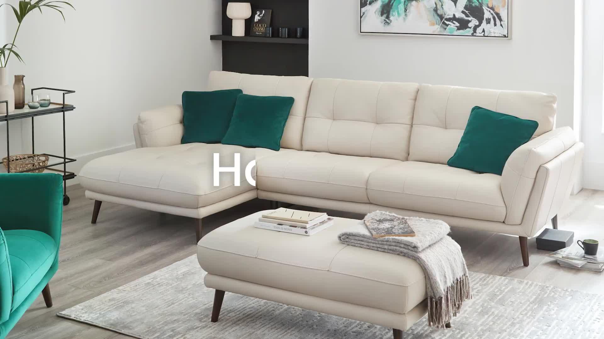 Halston Left Hand Facing 3 Seat Chaise | DFS