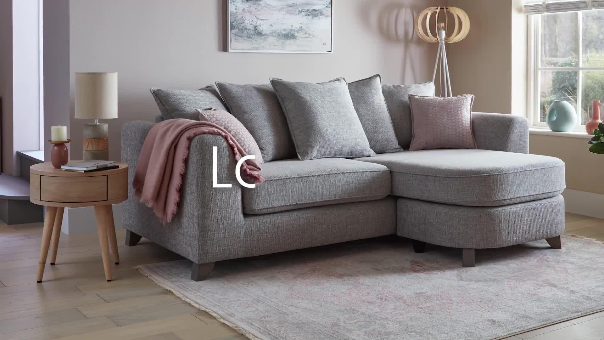 Lorella Formal Back 3 Seater Sofa | DFS
