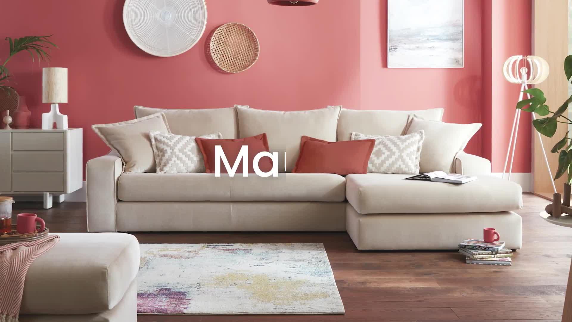 Maura Large Double End Chaise Sofa | DFS