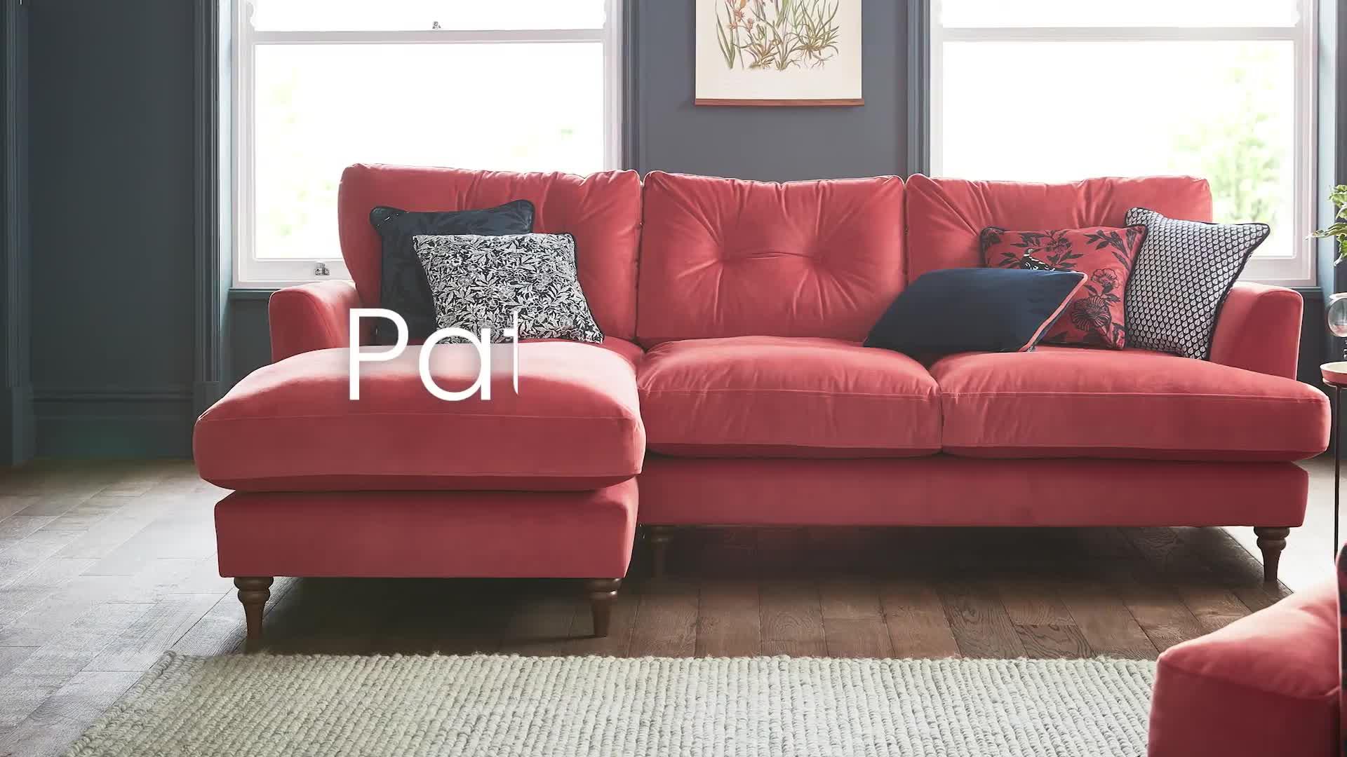 Patterdale Velvet 4 Seater Sofa | DFS