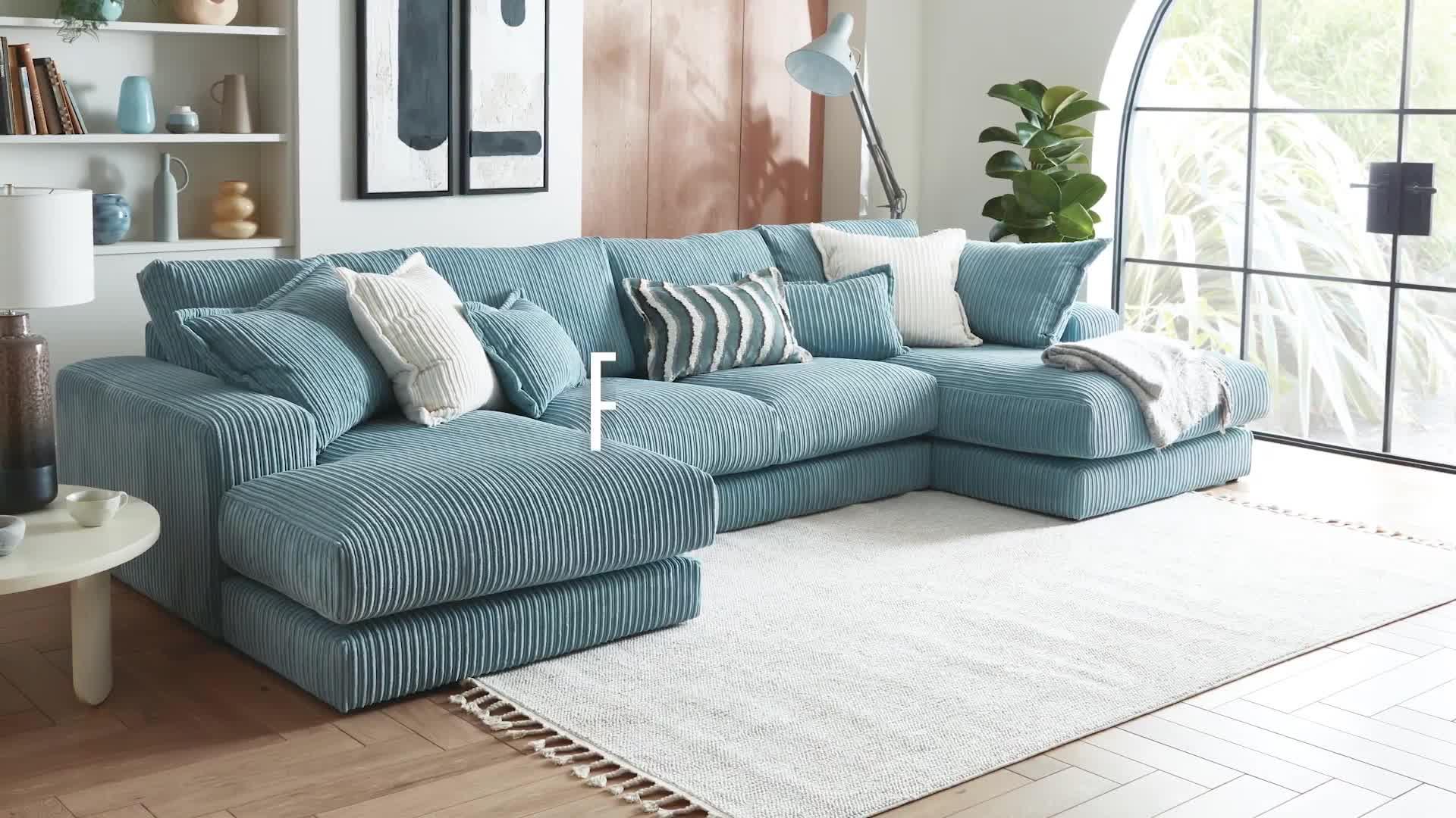 Rest Large Double Ended Chaise Sofa | DFS