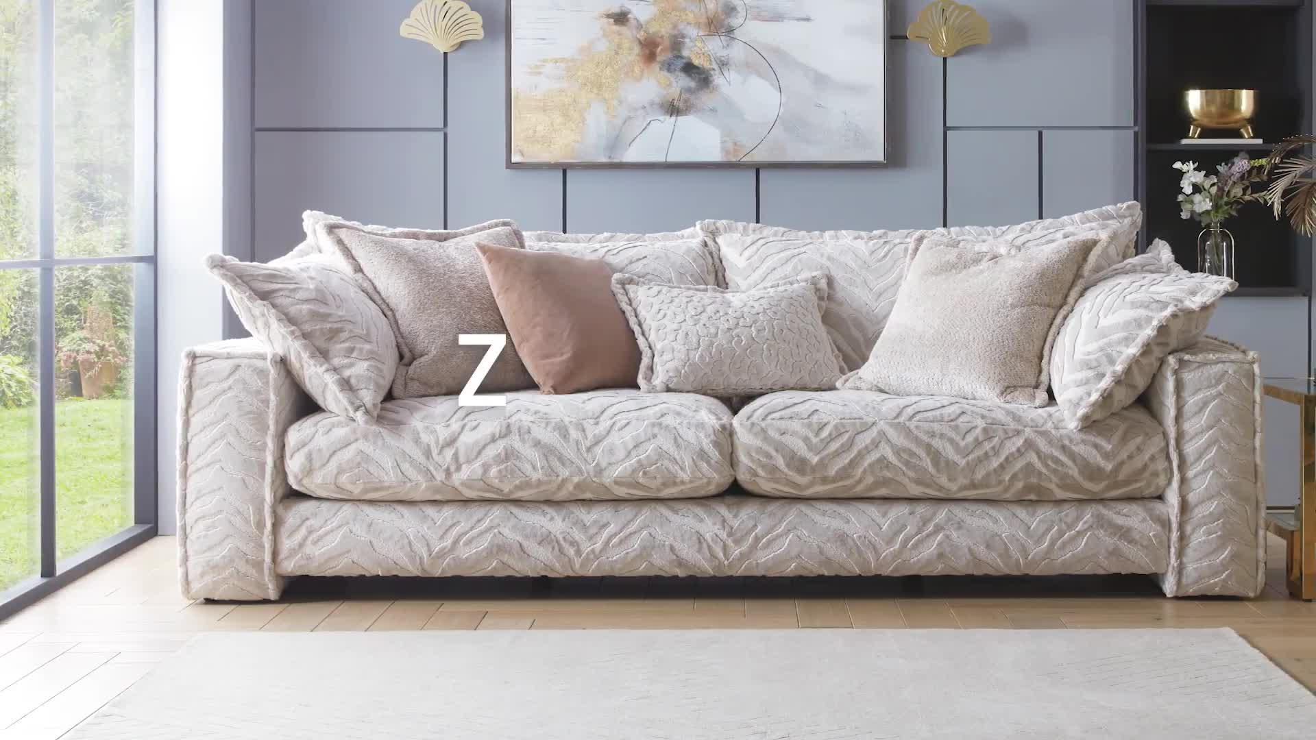 Zanetta Velvet 2 Seater Sofa | DFS